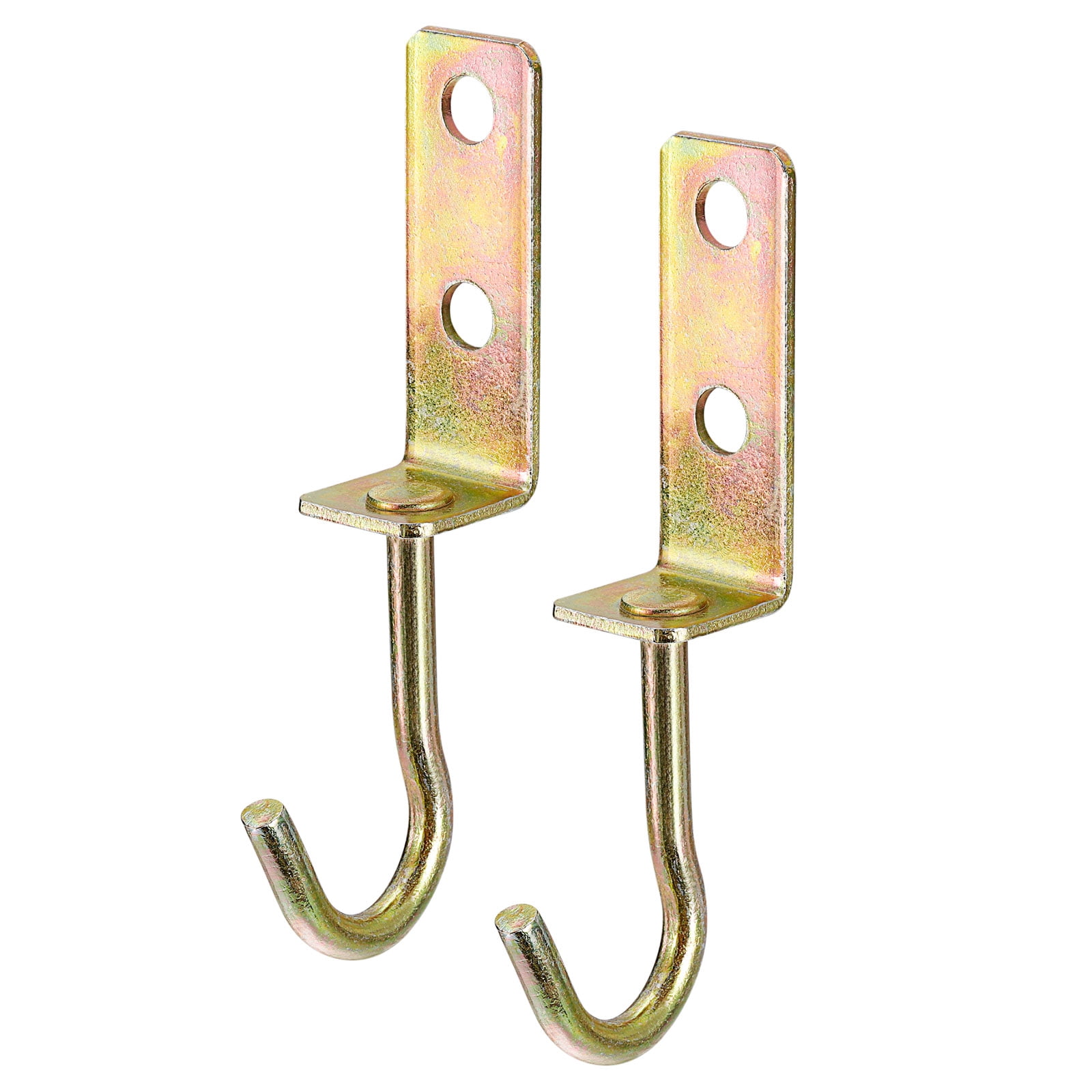 Uxcell Ceiling Hooks, 6'' x 1.1'' Screw Mounted Pad Eye Plate Top Hooks ...