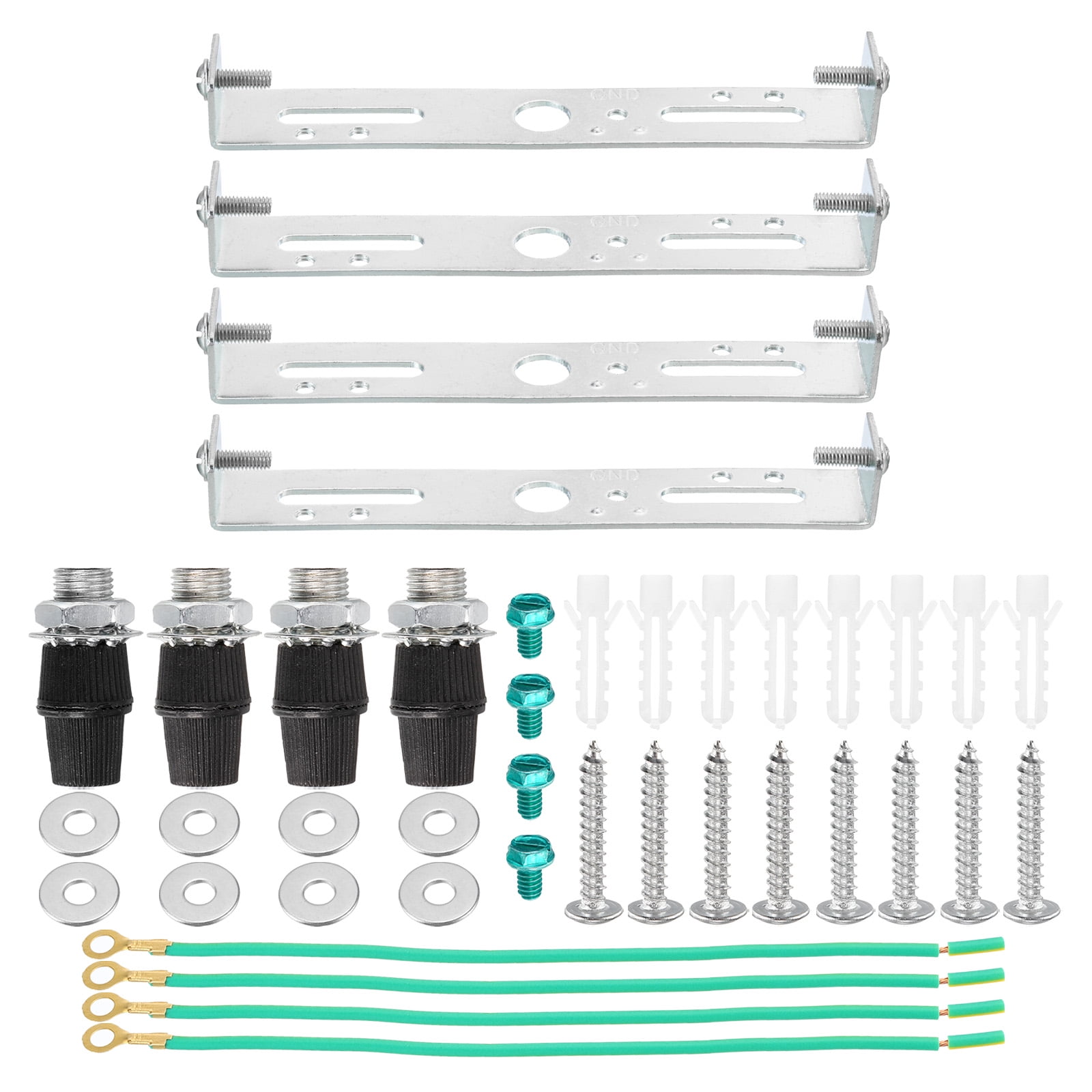 Uxcell Ceiling Light Plate Kit 125x20x15mm Lighting Fixture Mounting ...