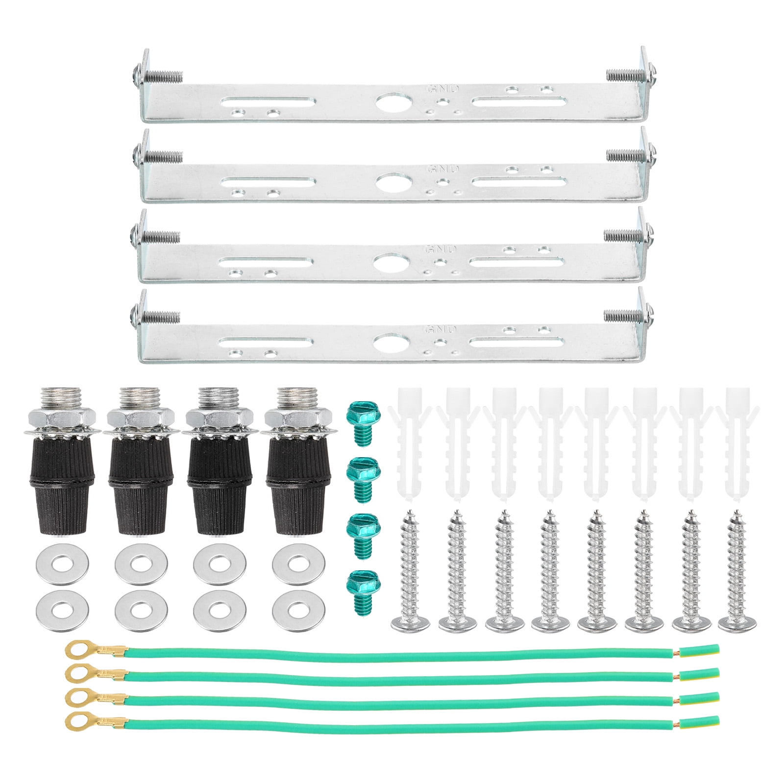 Uxcell Ceiling Light Plate Kit 145x20x15mm Lighting Fixture Mounting ...