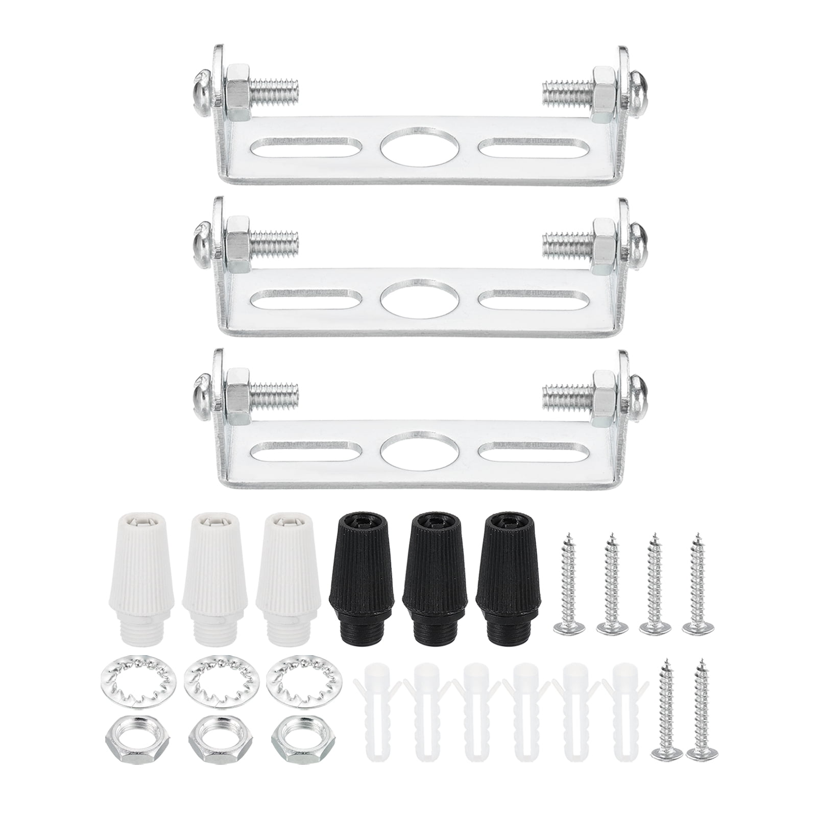 Uxcell Ceiling Light Plate Kit, Light Fixture Mounting Bracket Plate ...