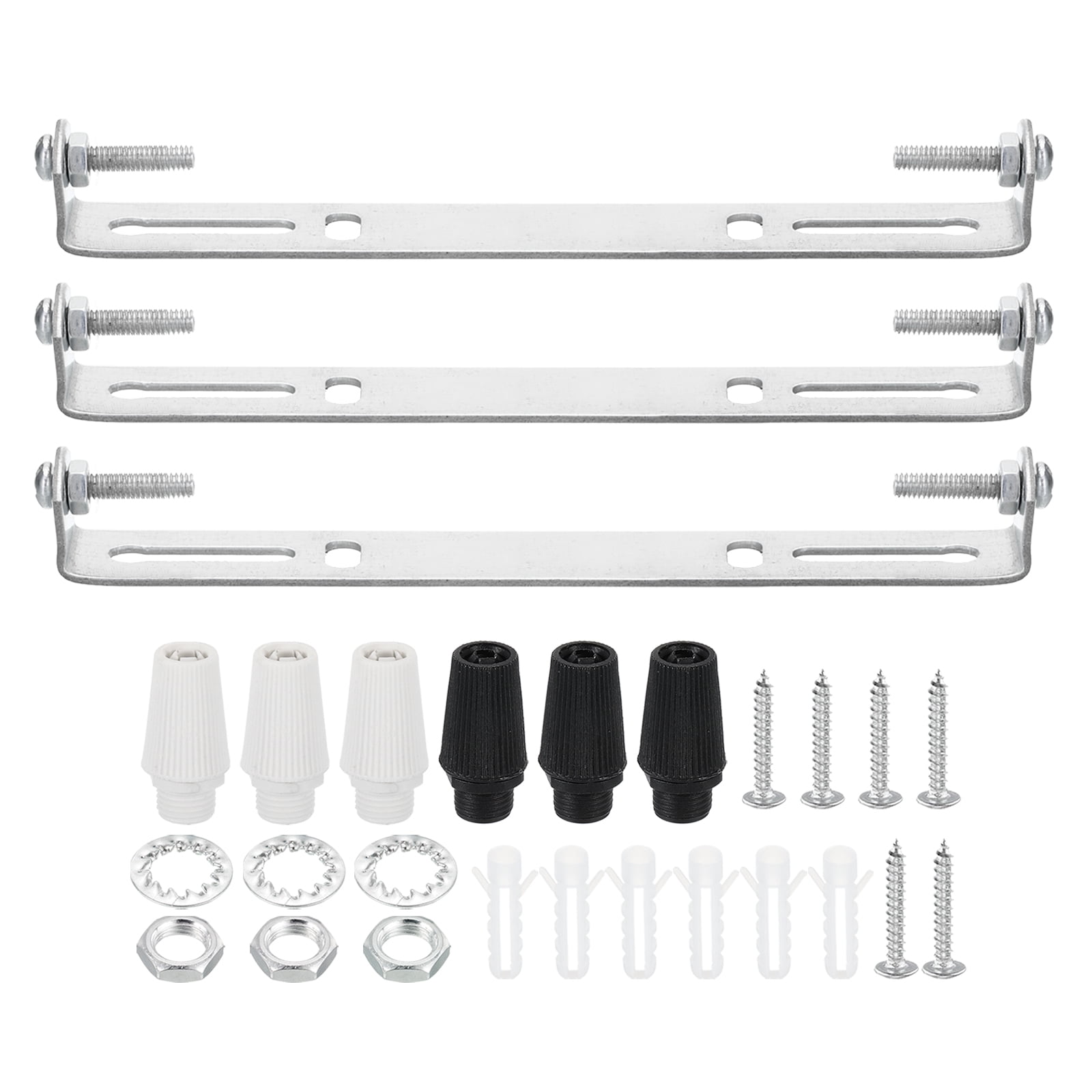 Uxcell Ceiling Light Plate Kit, Light Fixture Mounting Bracket Plate ...