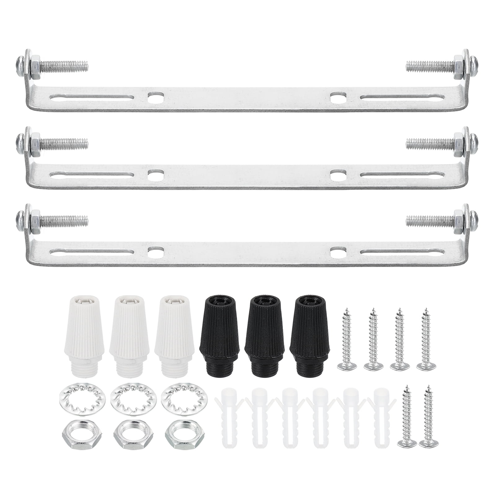 Uxcell Ceiling Light Plate Kit, Light Fixture Mounting Bracket Plate ...