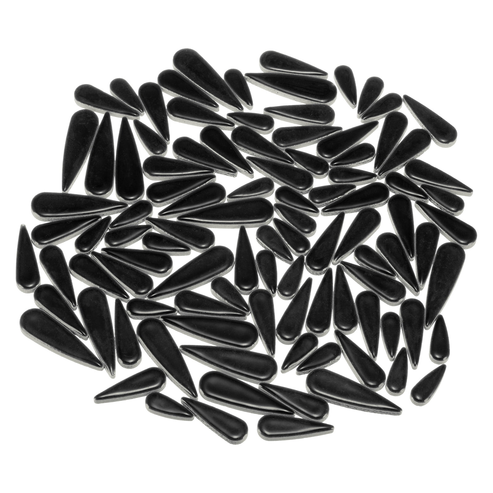 Uxcell Ceramic Mosaic Tiles, 200g Teardrop Flower Leaves Tiles Mosaic ...