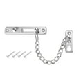 "Uxcell Stainless Steel Door Guard Lock - Indoor/Outdoor 8"" Anti-Theft ...