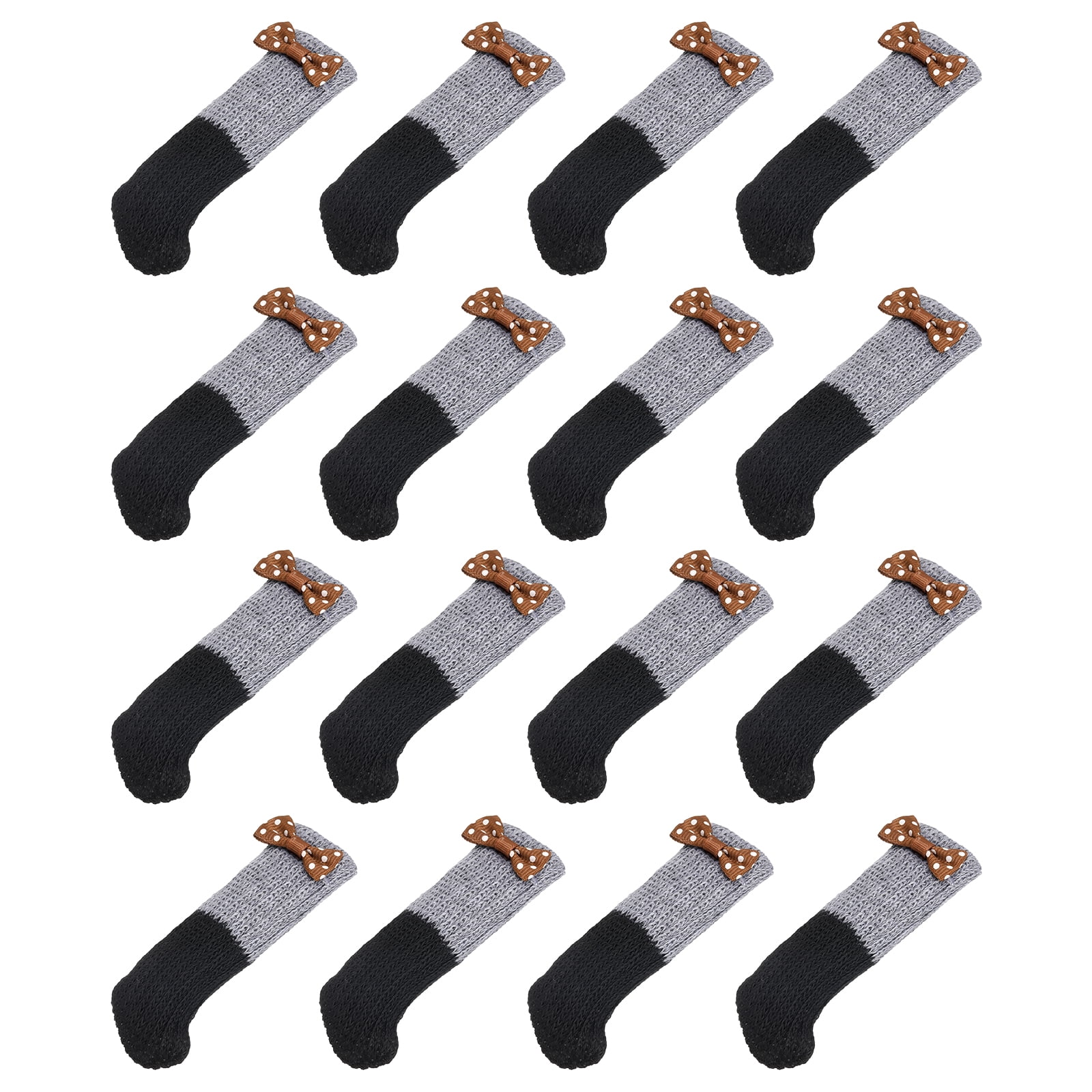 Uxcell Chair Leg Socks Floor Protectors, 32pack - Knitted Furniture ...