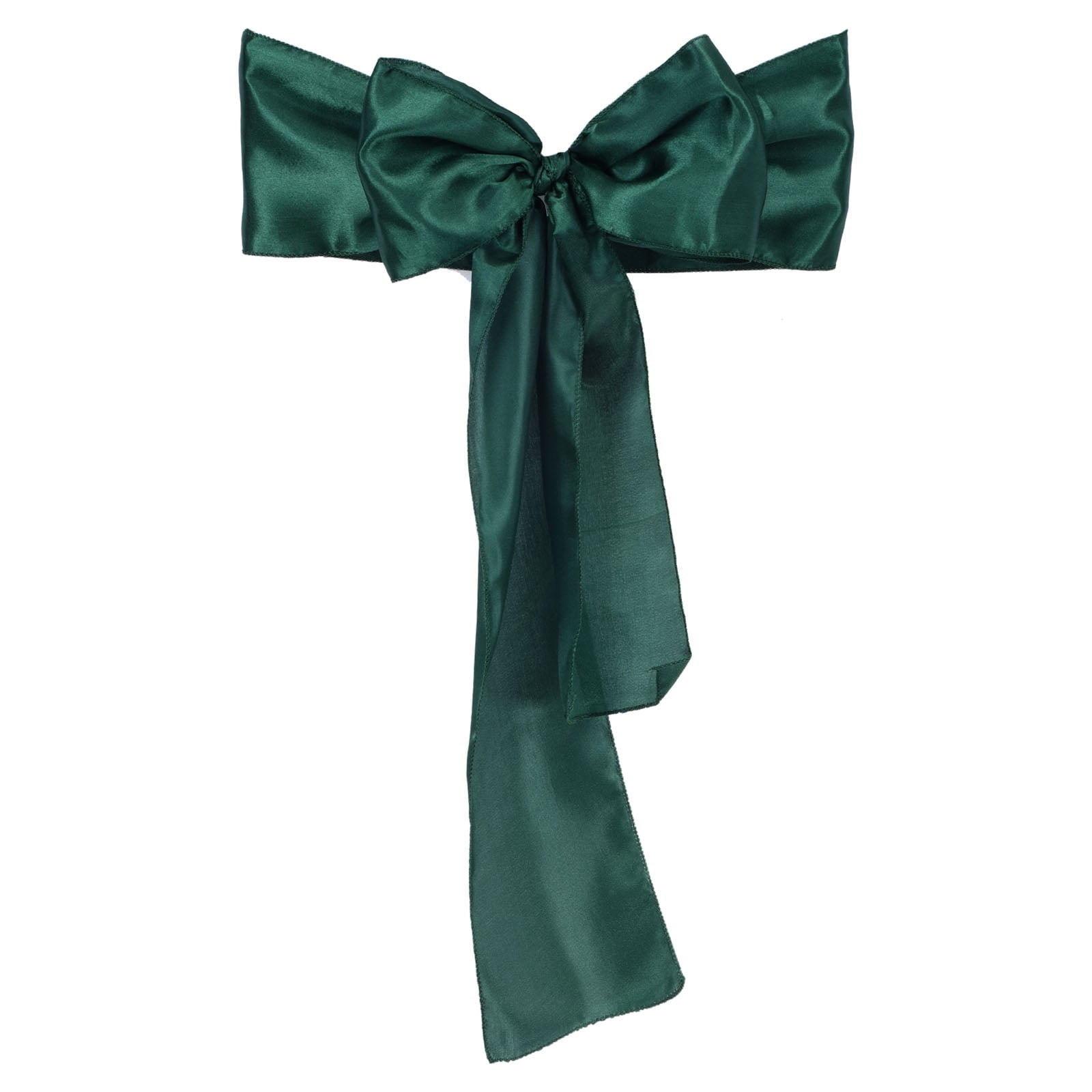 Uxcell Chair Sashes Ties Chair Bows Ribbon Decorative Sashes Dark Green ...
