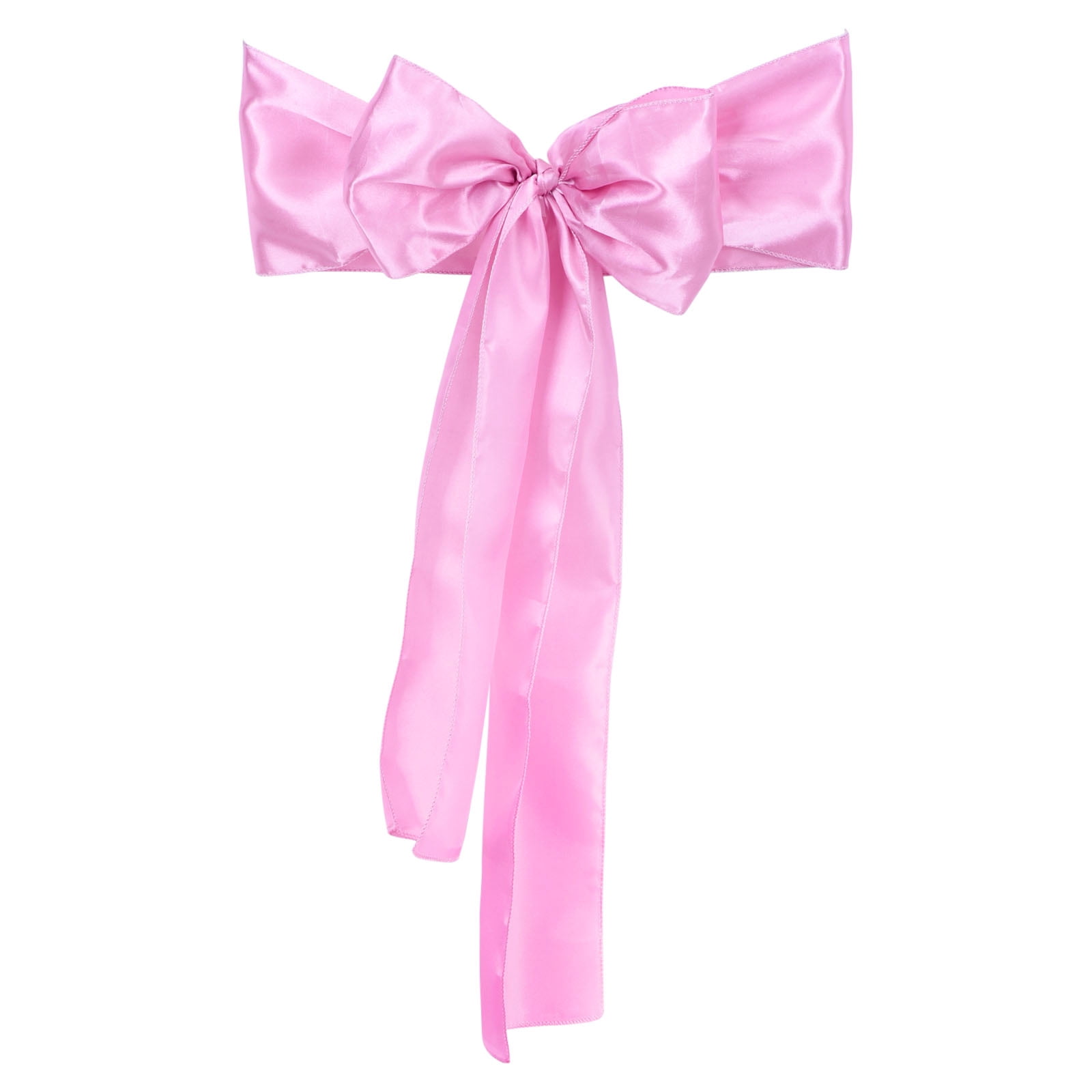 Uxcell Chair Sashes Ties Chair Bows Ribbon Decorative Sashes Light Pink ...