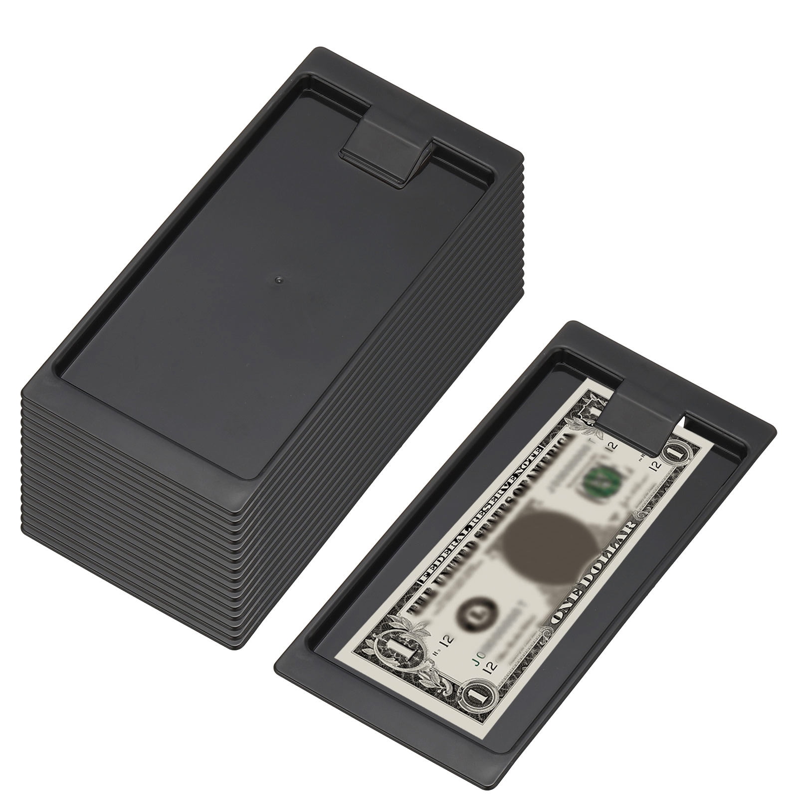 Uxcell Check Holders, Plastic Tip Trays, Restaurant Check Presenters ...