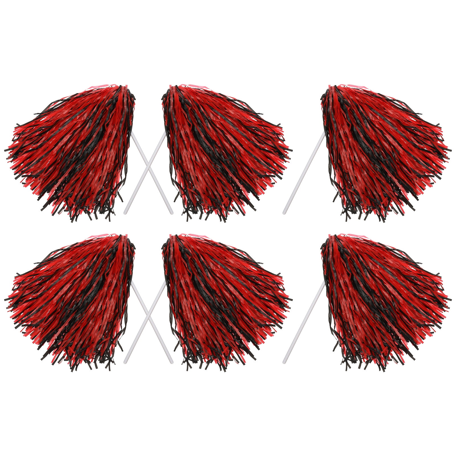 Uxcell Cheerleader Pom Poms Spirit Shakers Cheer Pompoms Long Handle ...