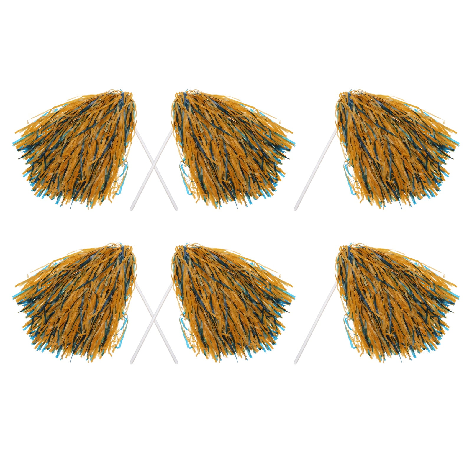 Uxcell Cheerleader Pom Poms Spirit Shakers Cheer Pompoms Long Handle ...