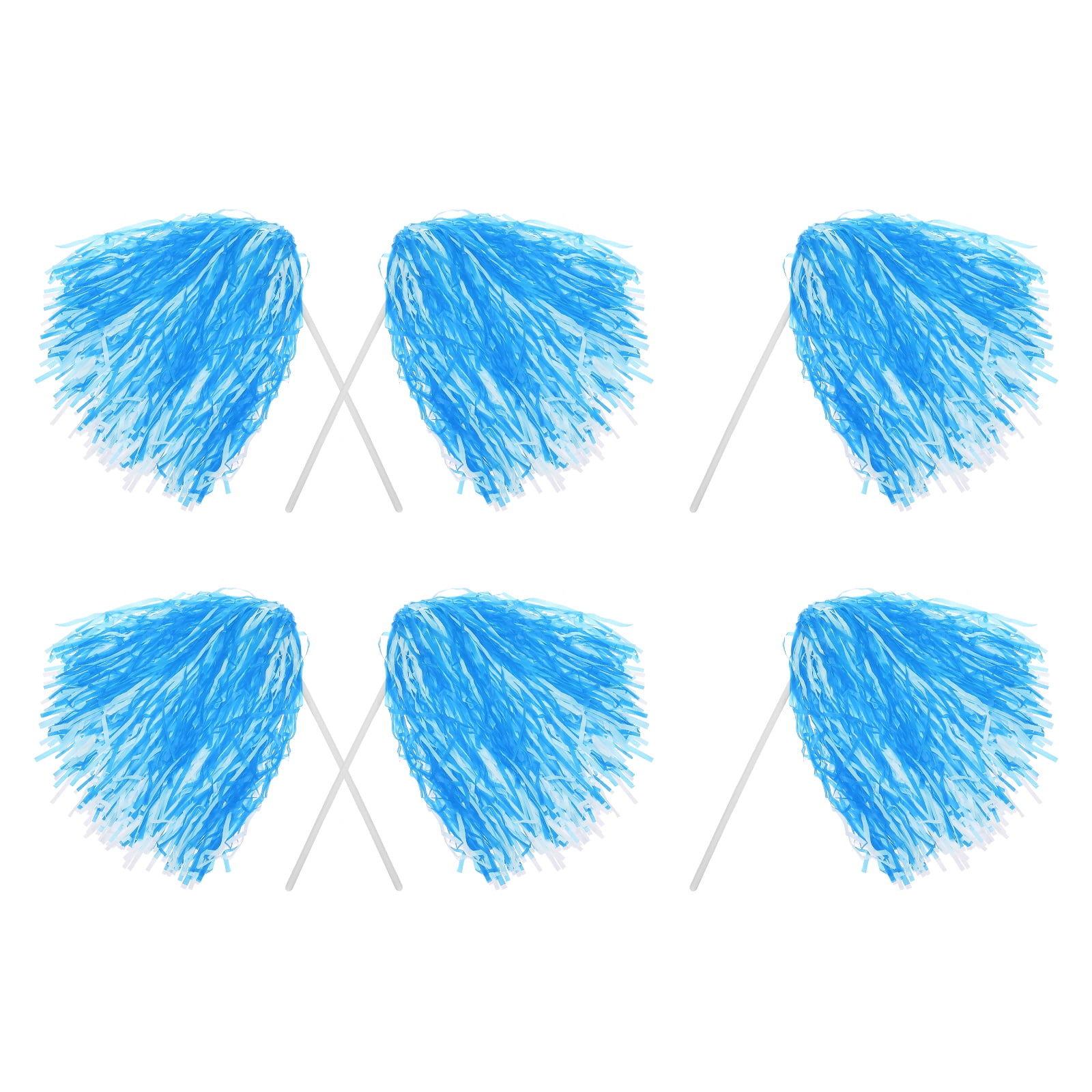 Uxcell Cheerleader Pom Poms Spirit Shakers Cheer Pompoms Long Handle ...