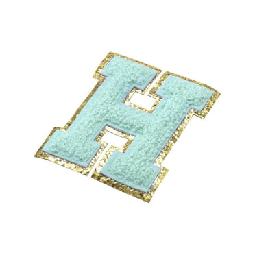 Uxcell Iron on Letter P Patch Colored Rhinestone Shiny Pearl English ...
