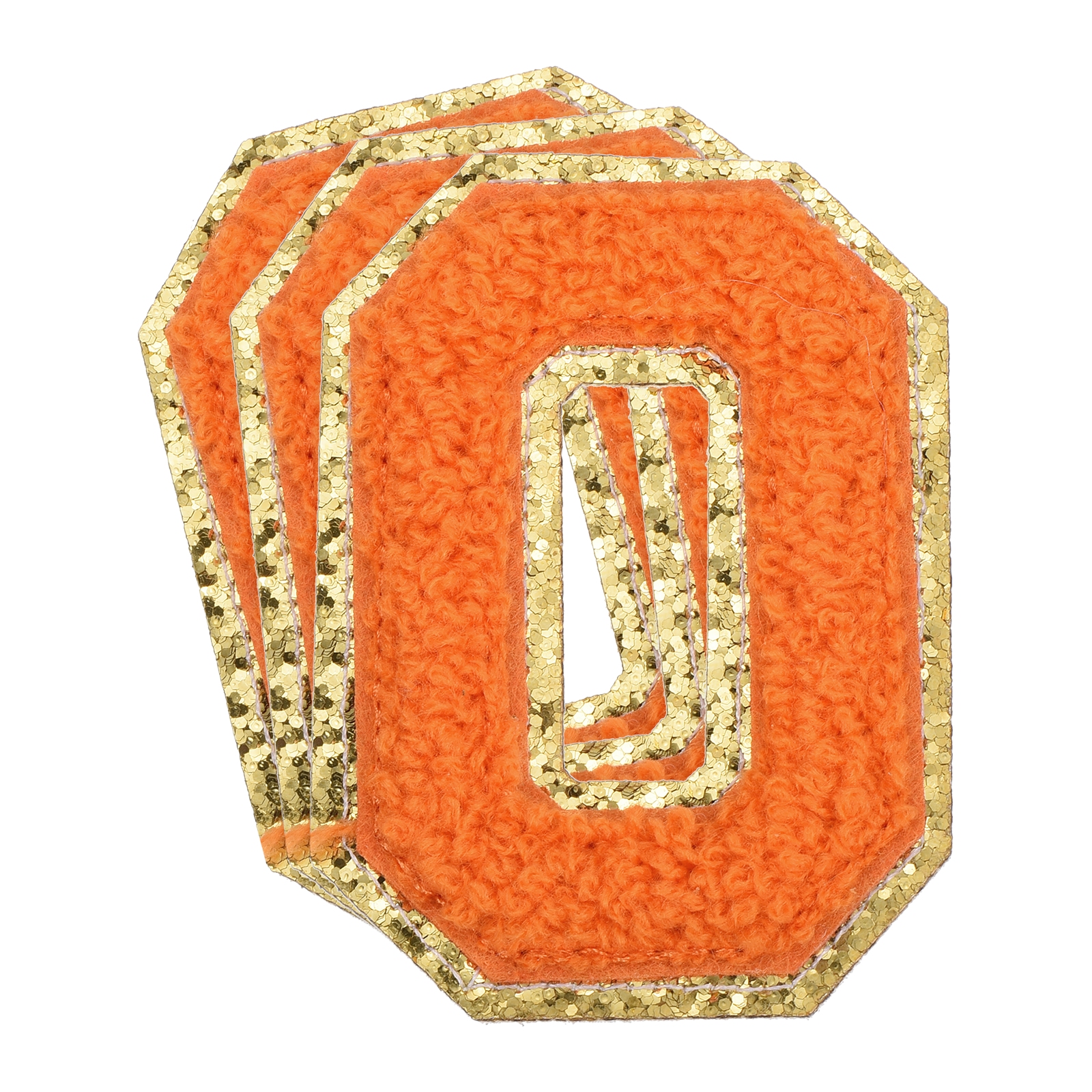 Uxcell Chenille Letter x Patches Large Size 3.15"x2.24" 3PCS(Orange ...