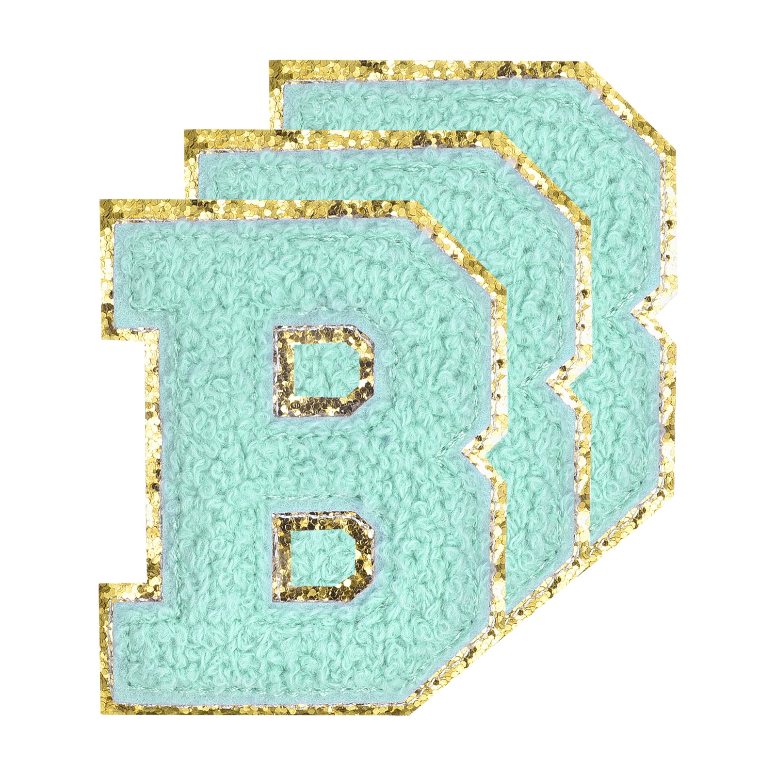 Uxcell Chenille Letters B Patches Large Size 80mm/3.15 Inch B Patches ...