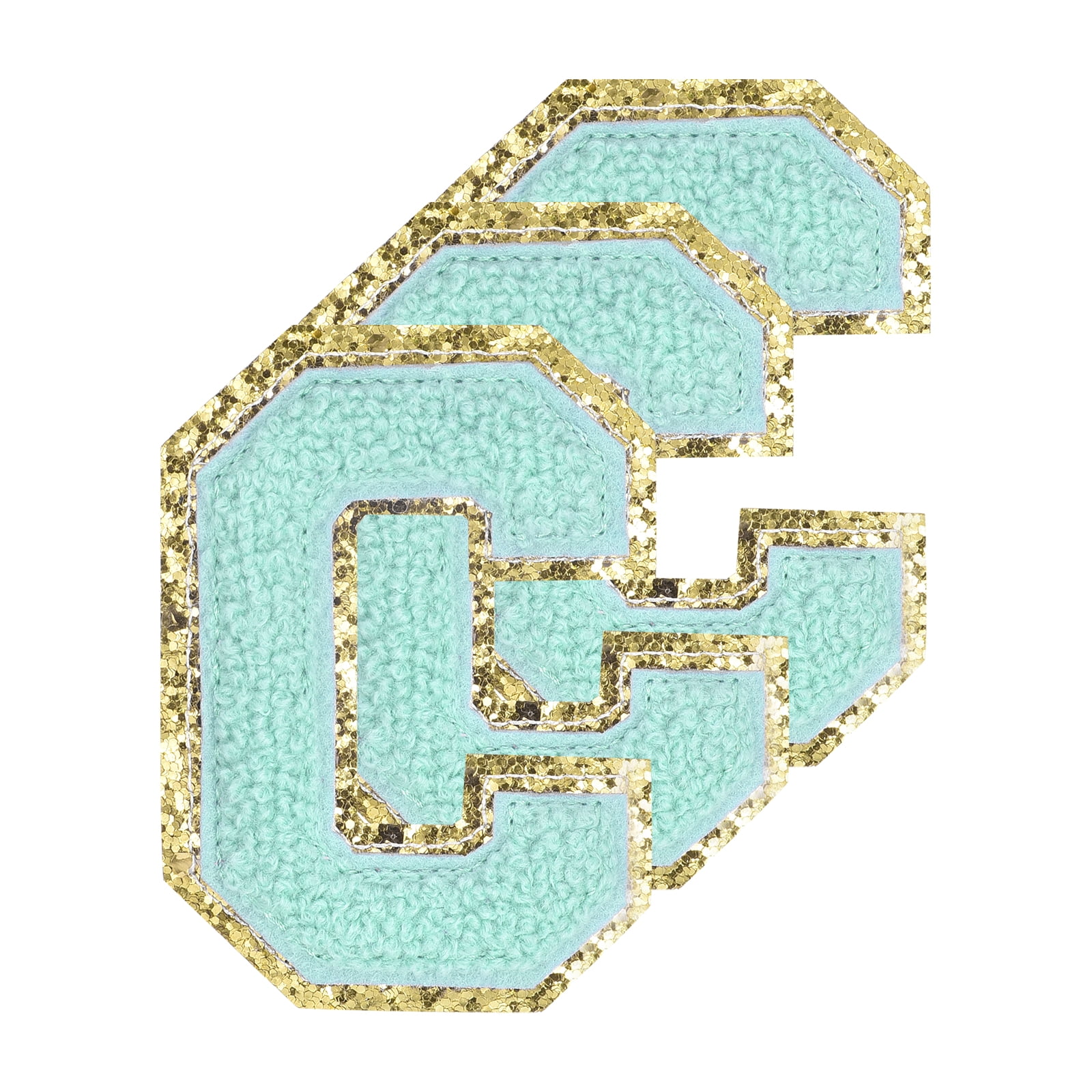 Uxcell Chenille Letters C Patches Large Size 80mm/3.15 Inch C Patches ...