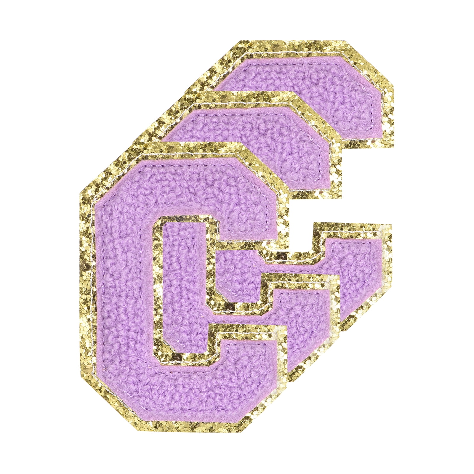 Uxcell Chenille Letters C Patches Large Size 80mm/3.15 Inch C Patches ...