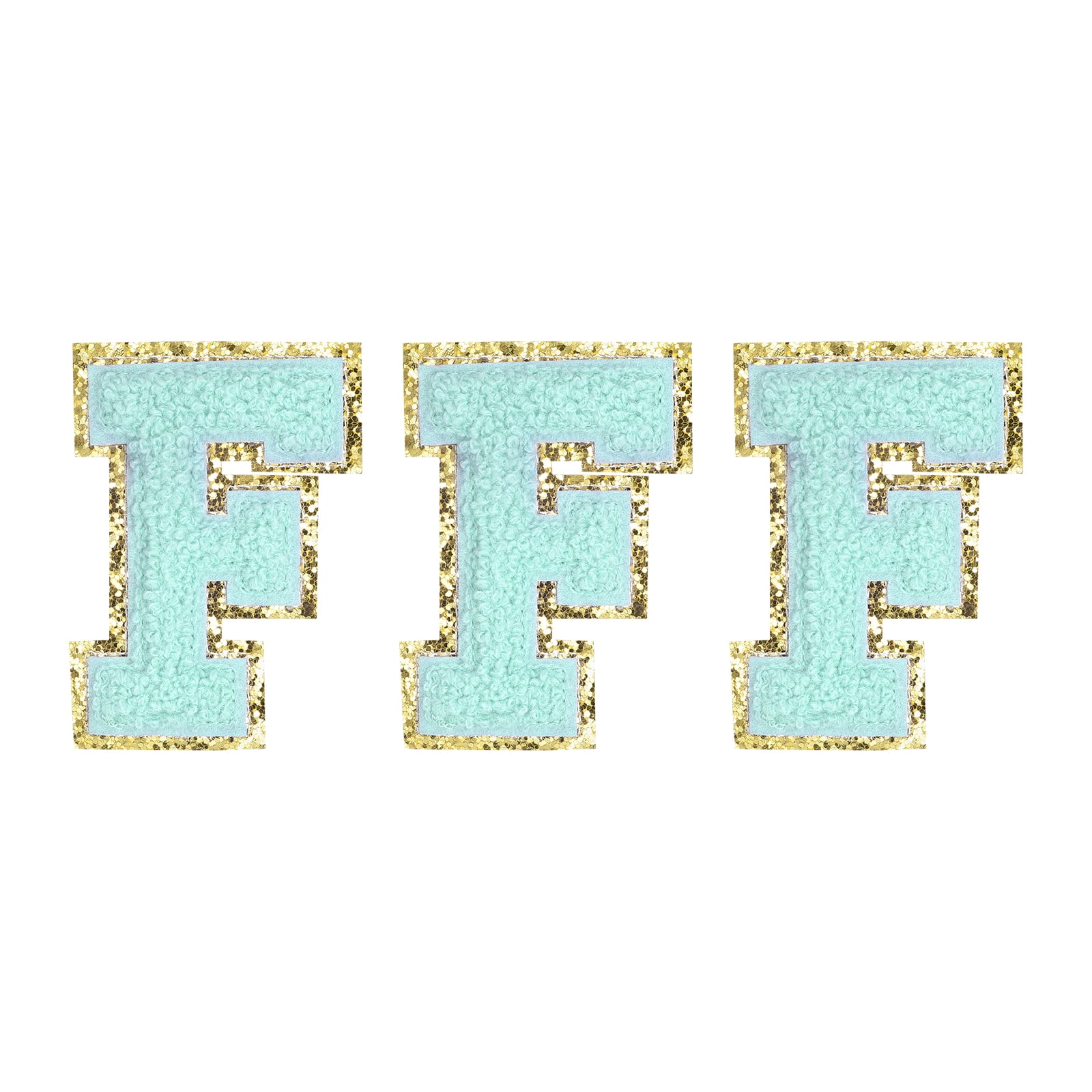 Uxcell Chenille Letters F Patches Large Size 80mm/3.15 Inch F Patches ...