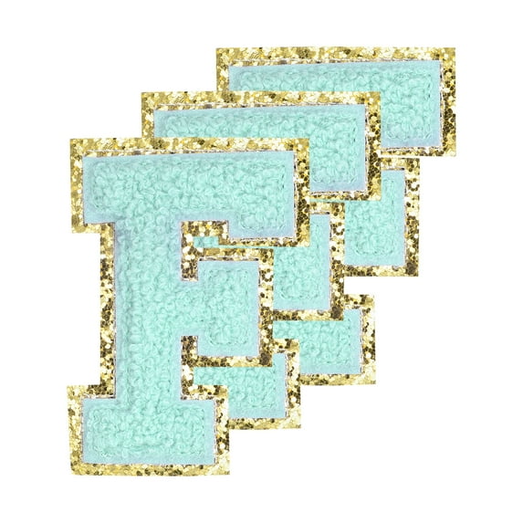 Uxcell Chenille Letters F Patches Large Size 80mm/3.15 Inch F Patches ...