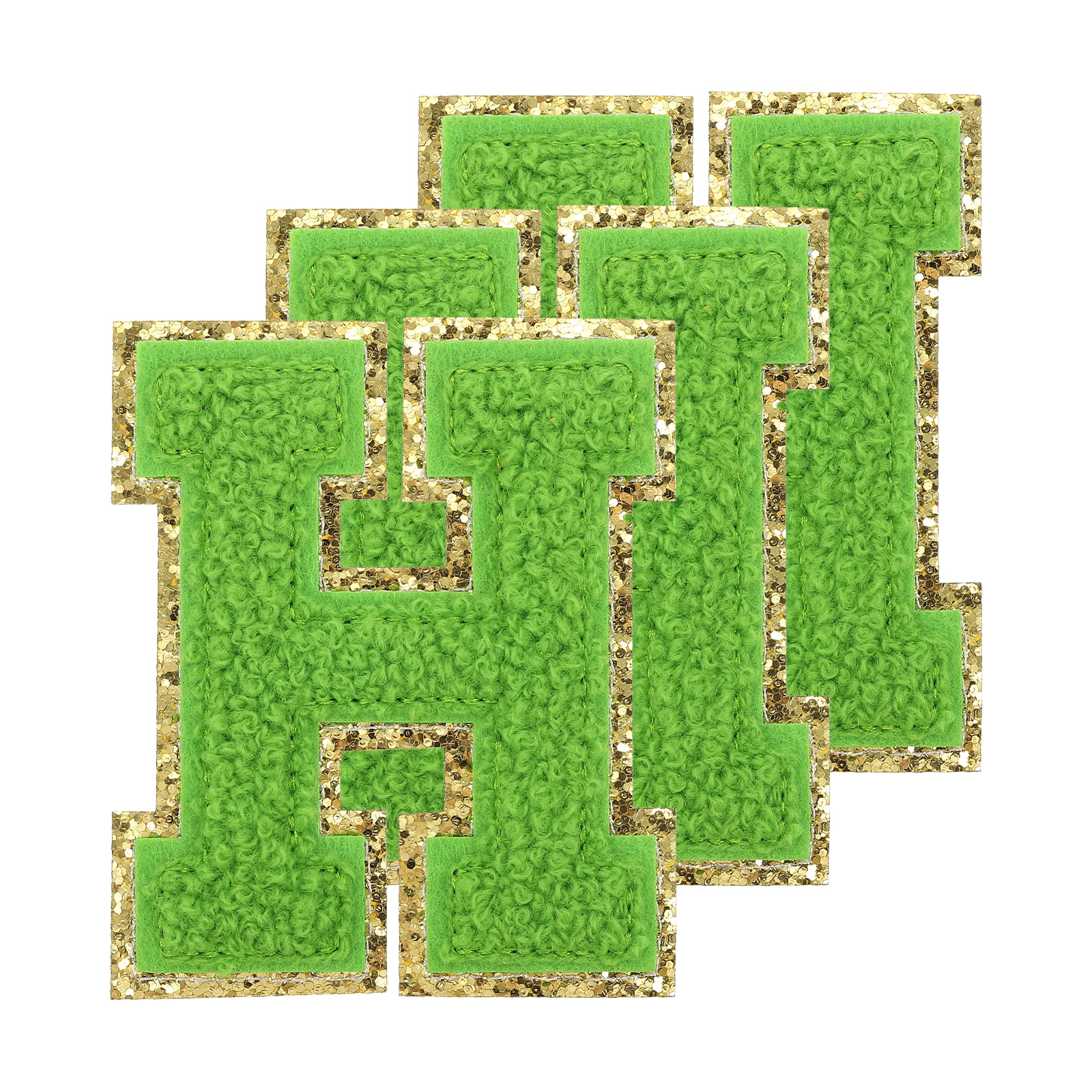 Uxcell Chenille Letters H Patches Large Size 80mm/3.15 Inch H Patches ...