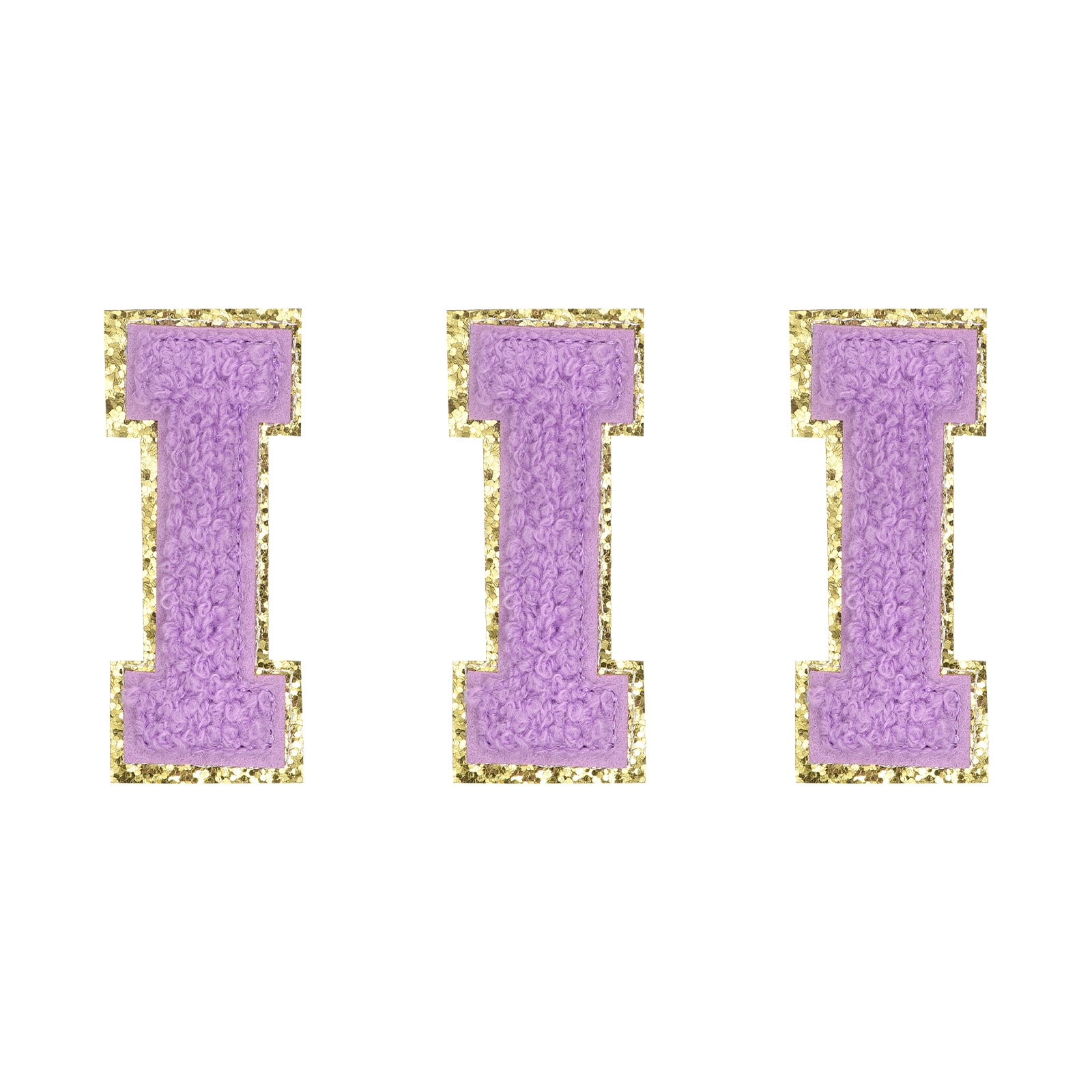 Uxcell Chenille Letters I Patches Large Size 80mm/3.15 Inch I Patches ...