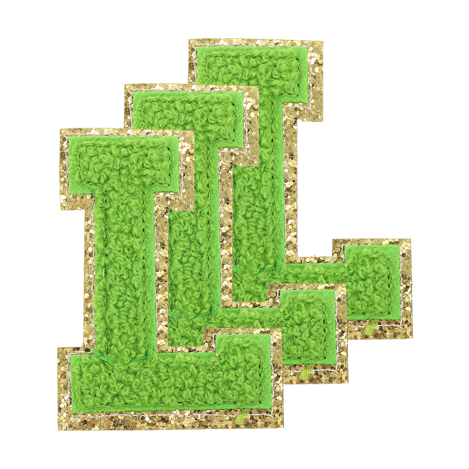 Uxcell Chenille Letters L Patches Large Size 80mm/3.15 Inch L Patches ...