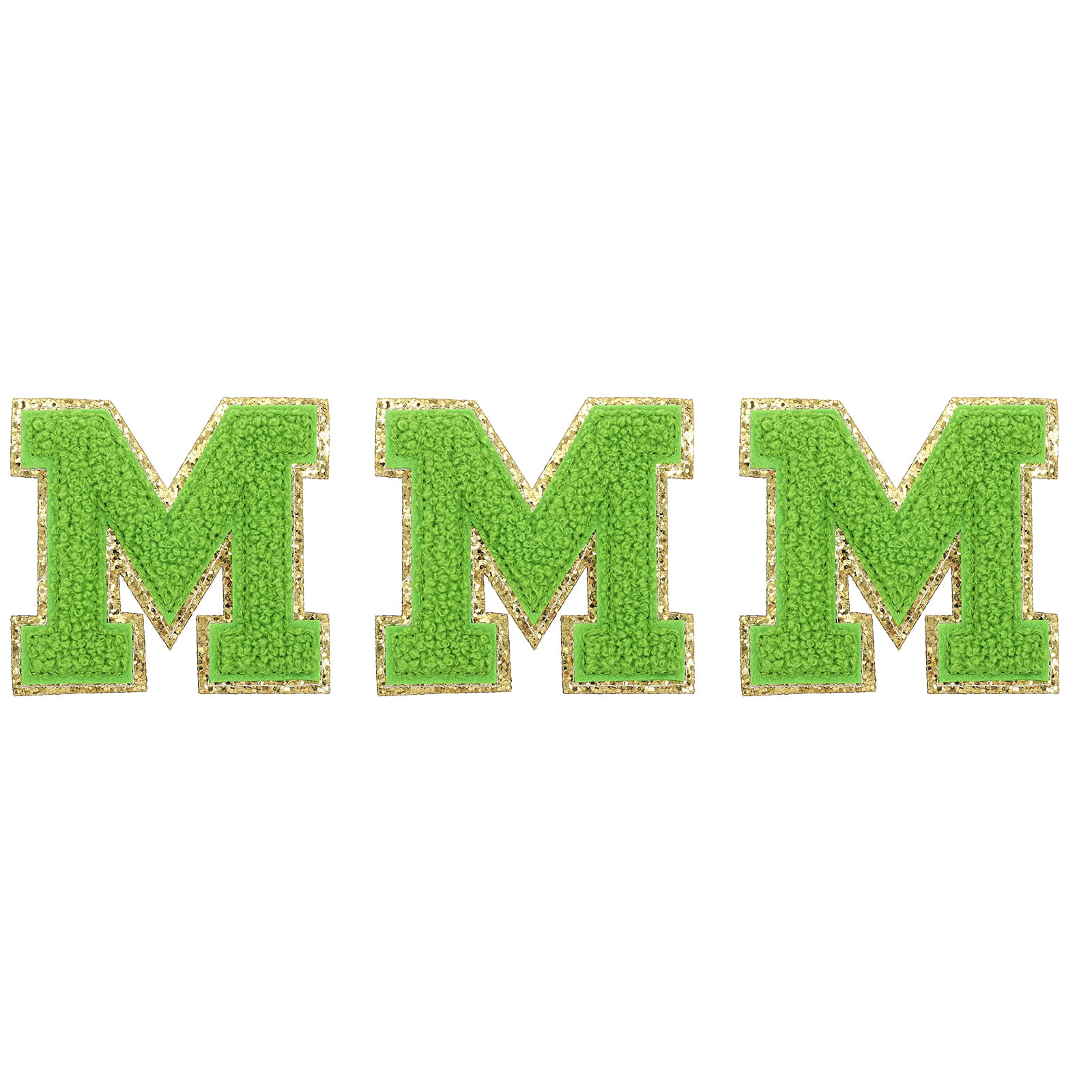 Uxcell Chenille Letters M Patches Large Size 80mm/3.15 Inch M Patches ...