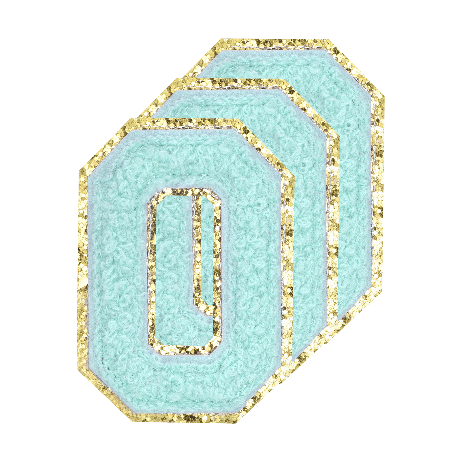 Uxcell Chenille Letters O Patches Large Size 80mm/3.15 Inch O Patches ...