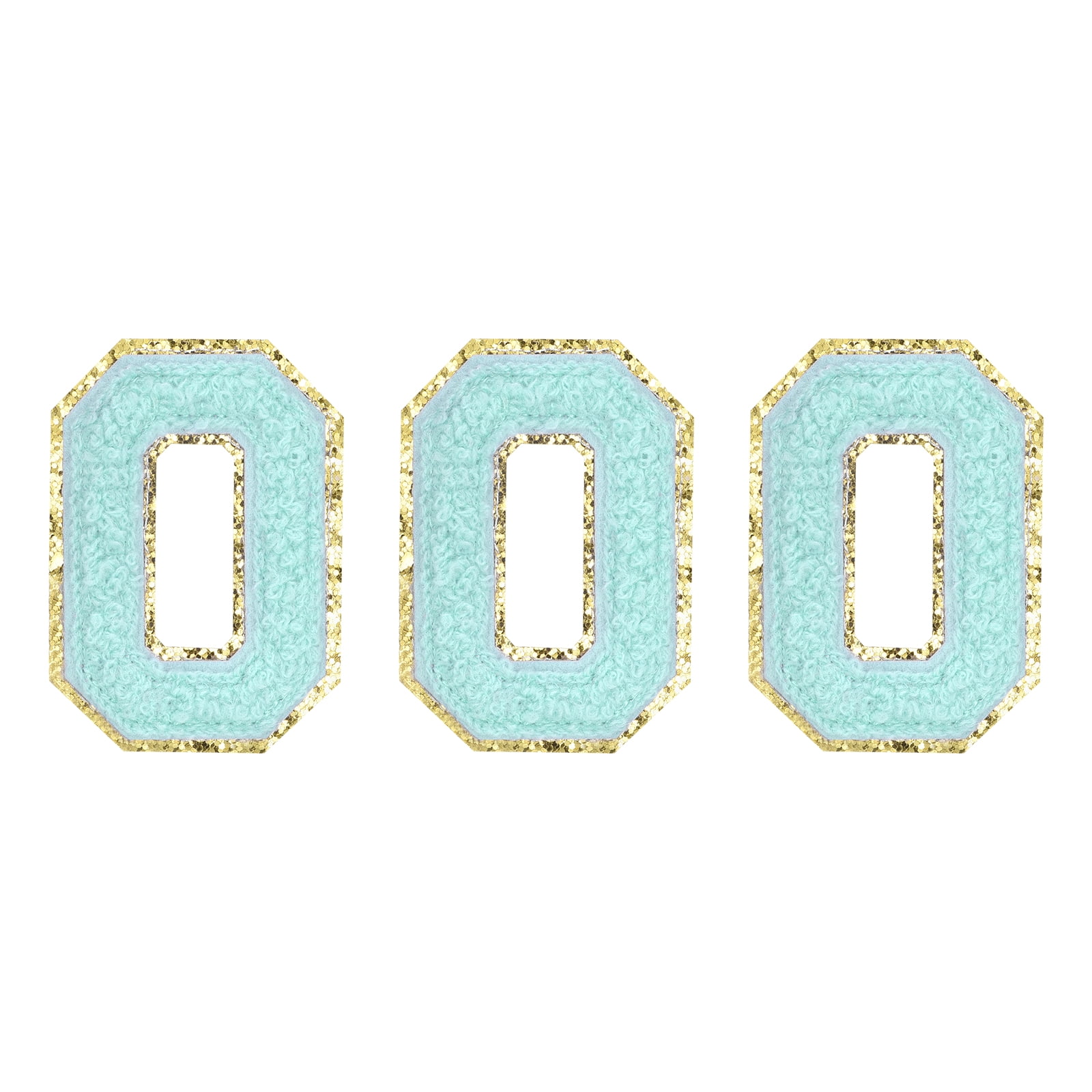 Uxcell Chenille Letters O Patches Large Size 80mm/3.15 Inch O Patches ...