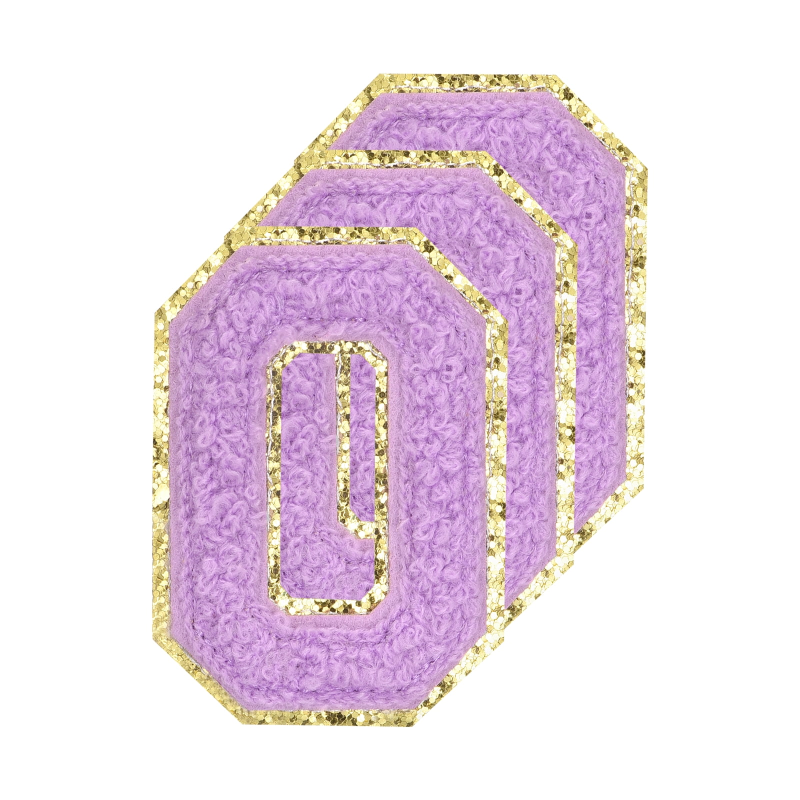 Uxcell Chenille Letters O Patches Large Size 80mm/3.15 Inch O Patches ...