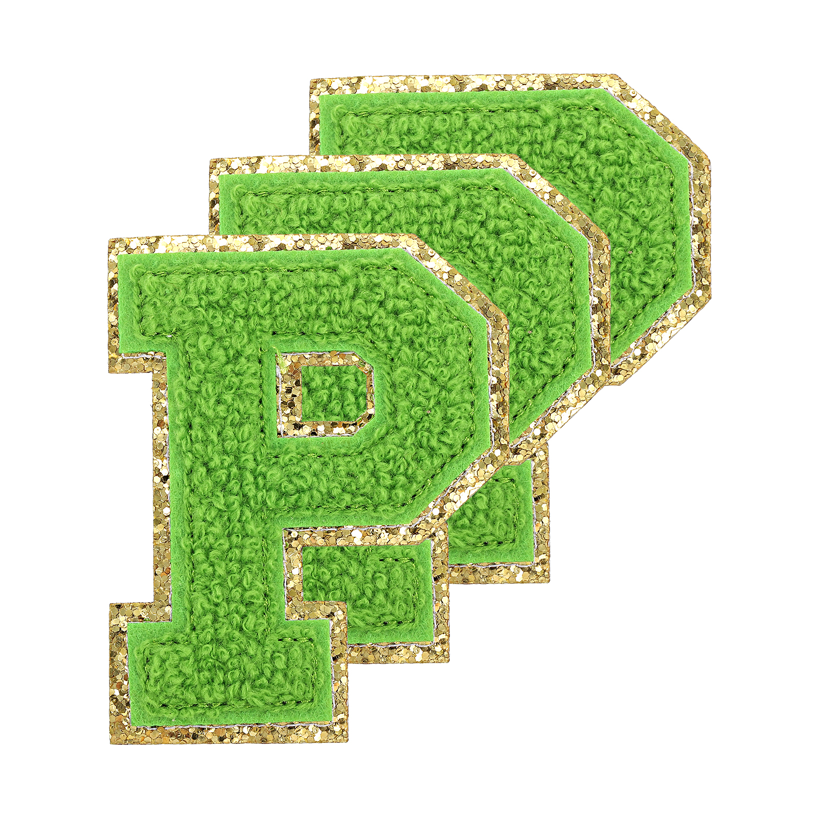 Uxcell Chenille Letters P Patches Large Size 80mm/3.15 Inch P Patches ...