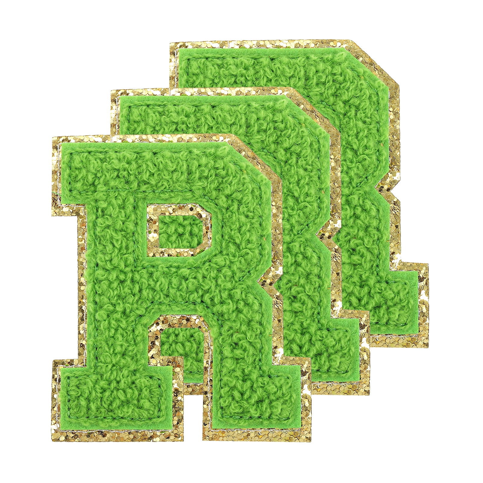 Uxcell Chenille Letters R Patches Large Size 80mm/3.15 Inch R Patches ...