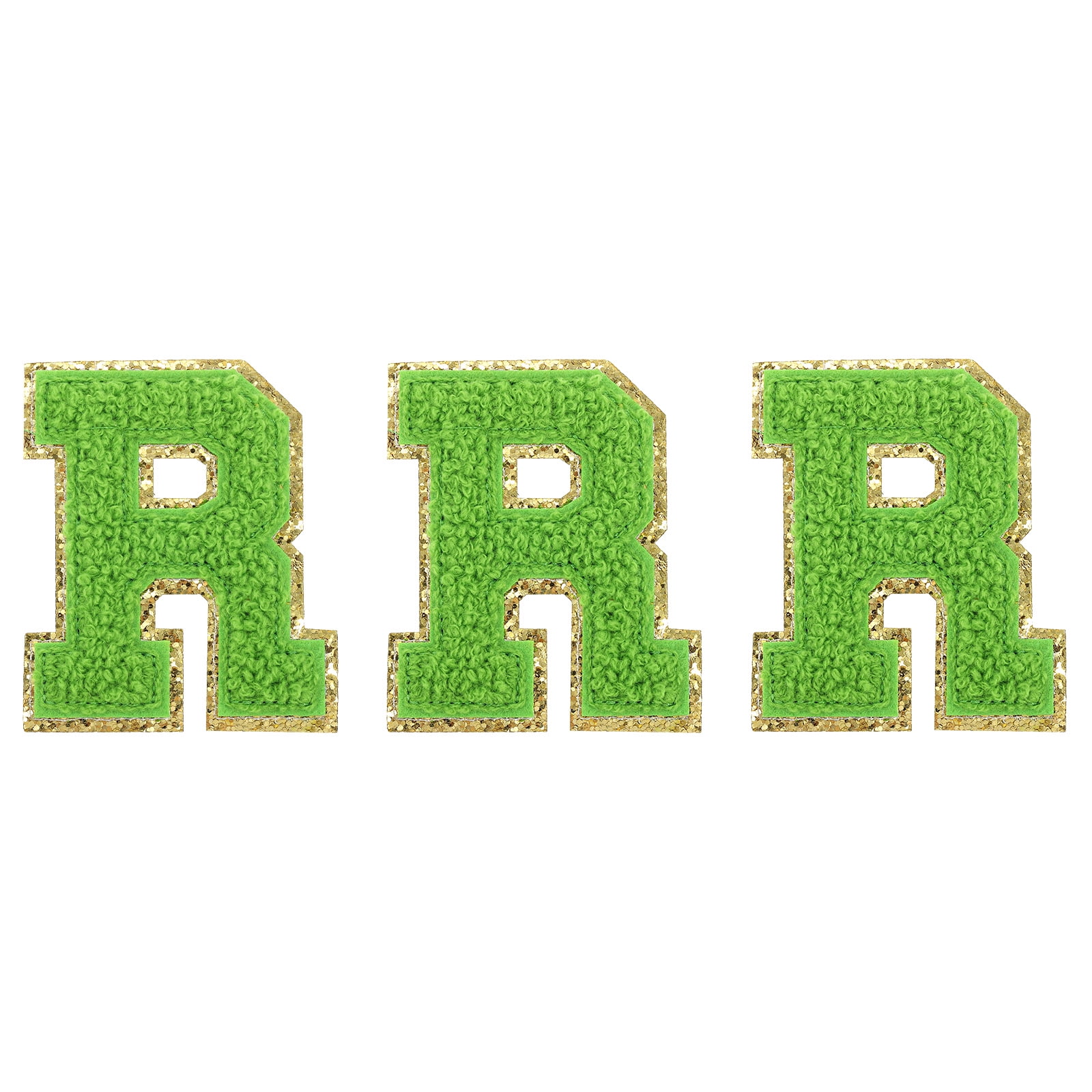 Uxcell Chenille Letters R Patches Large Size 80mm/3.15 Inch R Patches ...