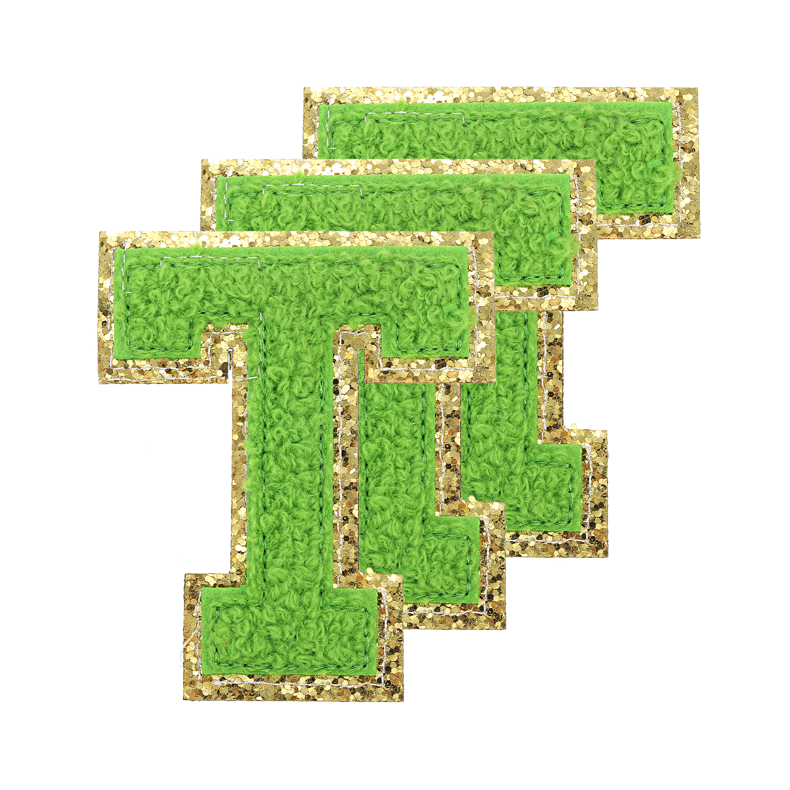 Uxcell Chenille Letters T Patches Large Size 80mm/3.15 Inch T Patches ...