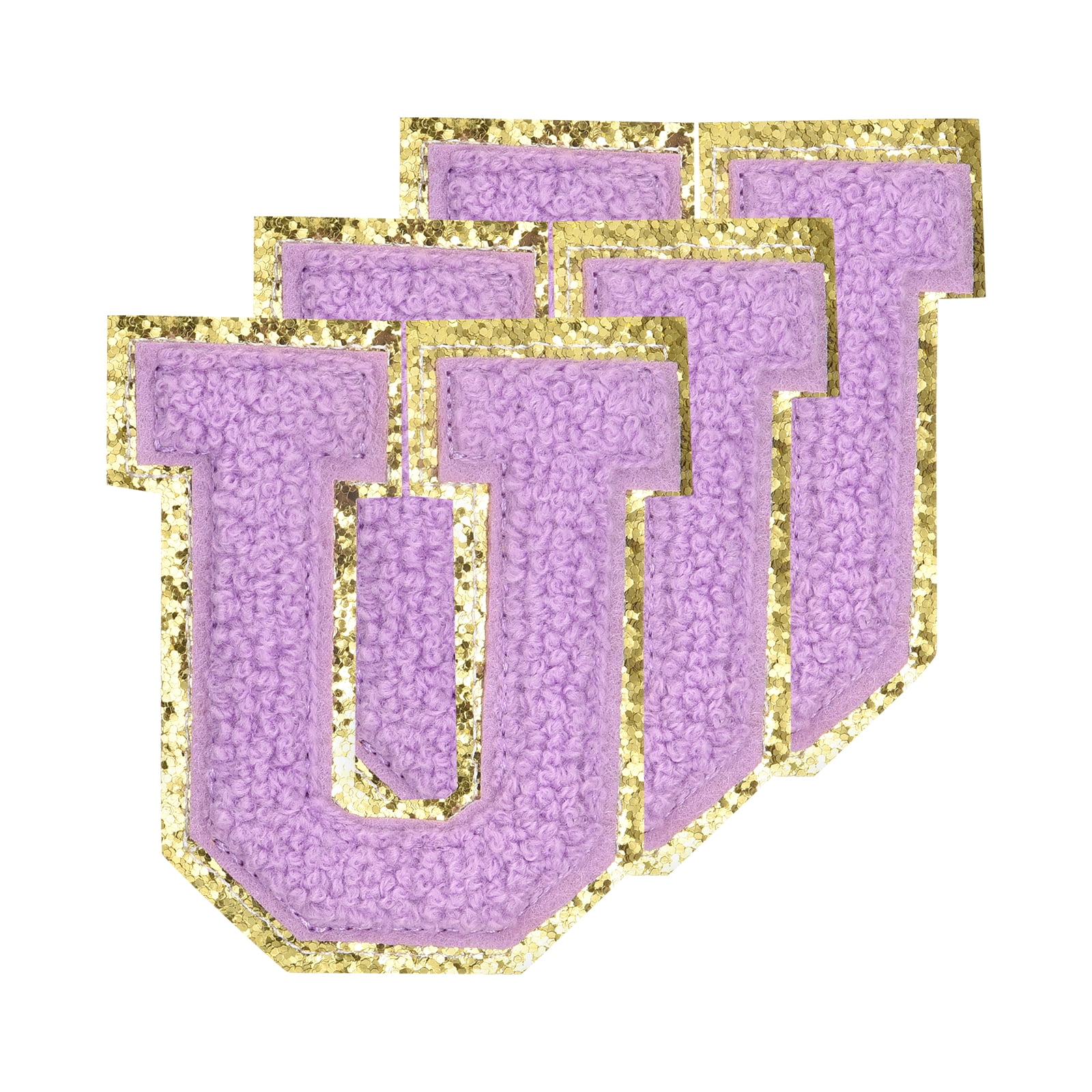 Uxcell Chenille Letters U Patches Large Size 80mm/3.15 Inch U Patches ...