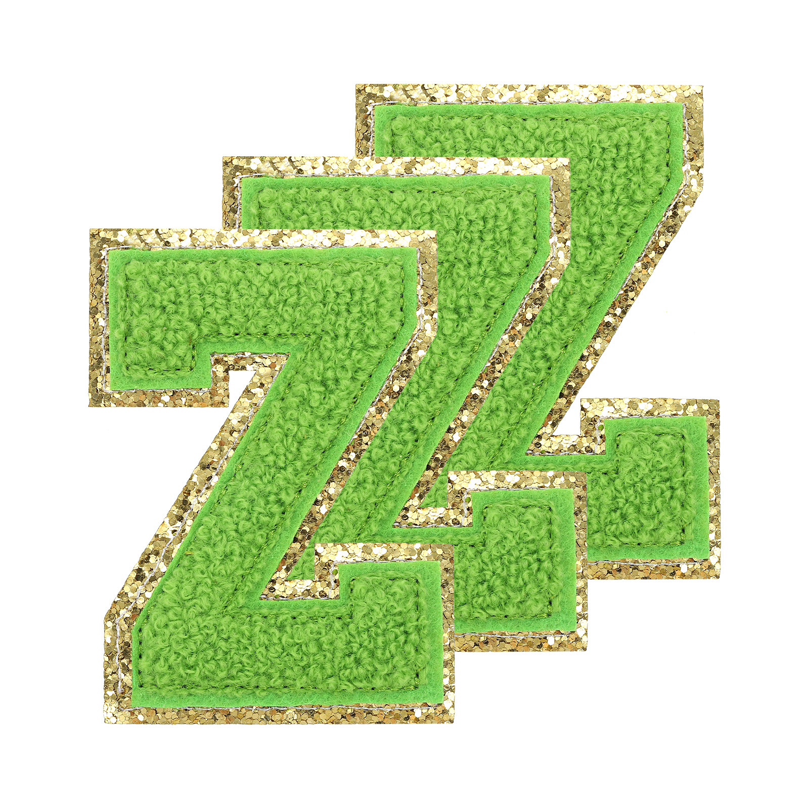 Uxcell Chenille Letters Z Patches Large Size 80mm/3.15 Inch Z Patches ...