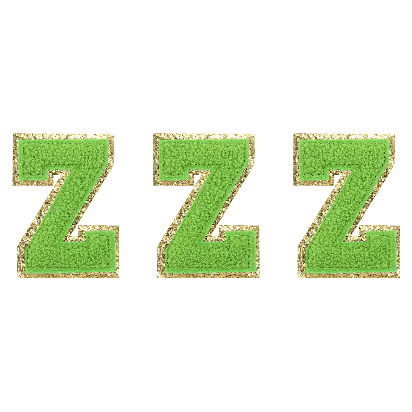Uxcell Chenille Letters Z Patches Large Size 80mm/3.15 Inch Z Patches ...