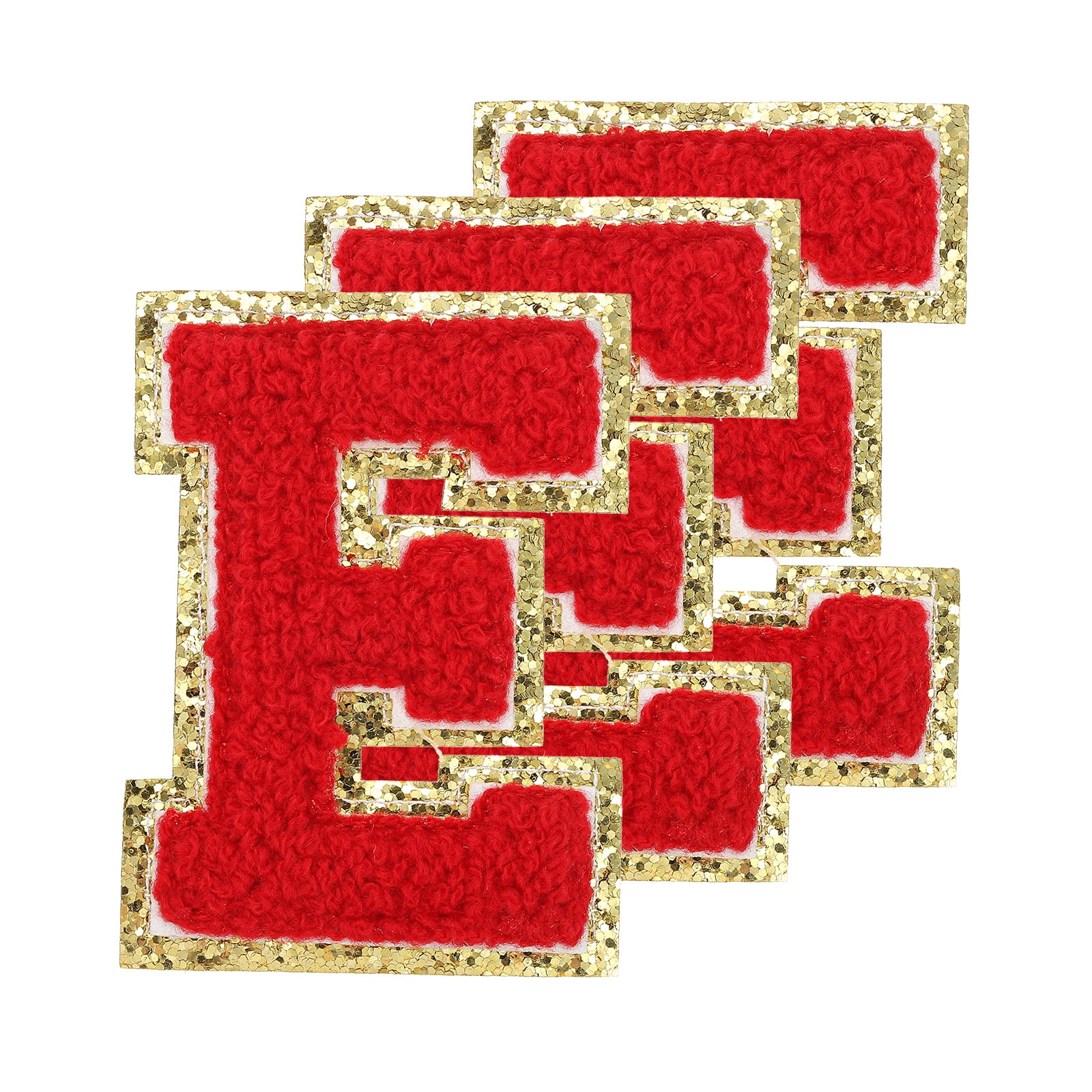 Chenille Sew on Letter Patch, Self Adhesive Patches Letter-E - Walmart.com