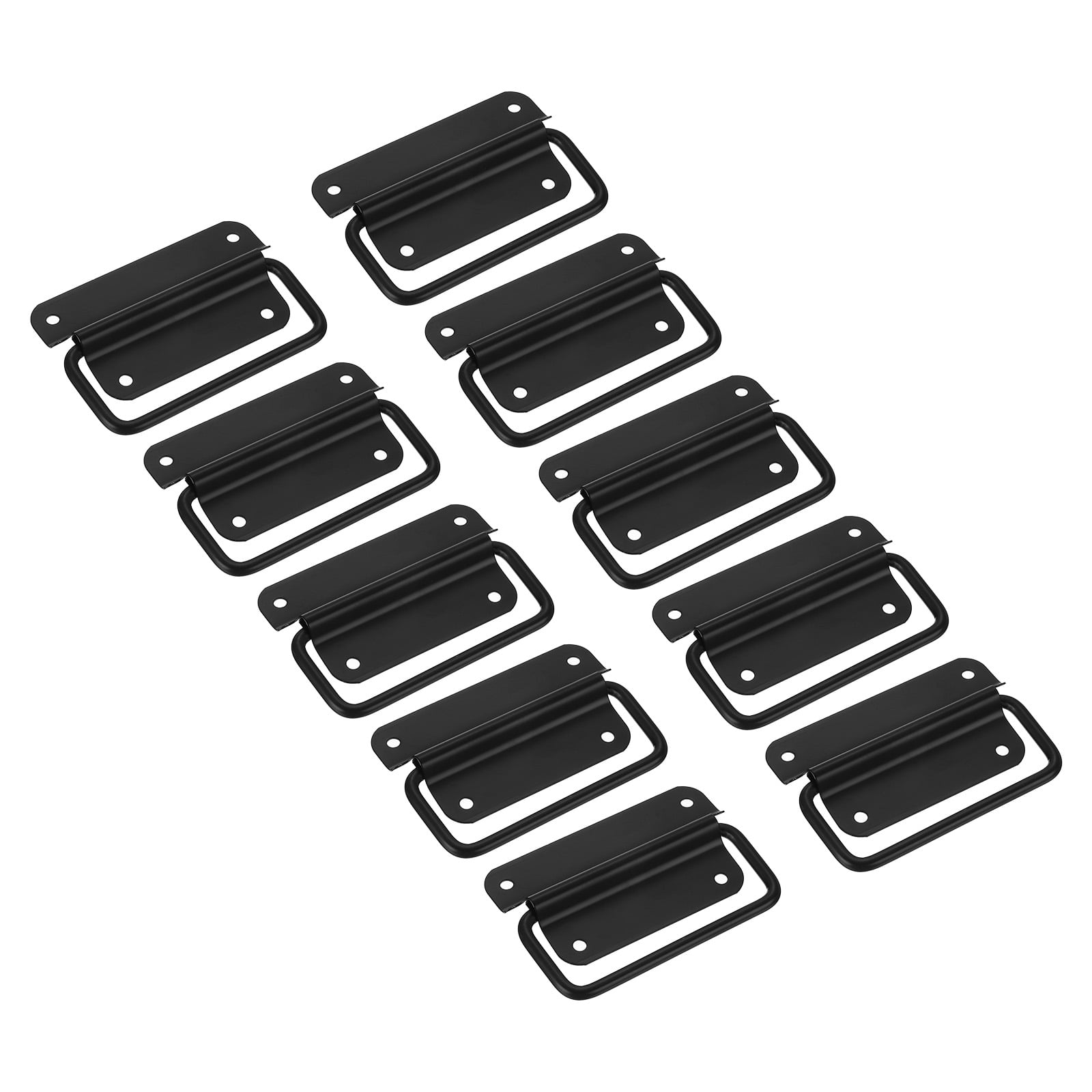 Uxcell Chest Handles, 10Pcs - Stainless Steel Folding Handle, Pull ...