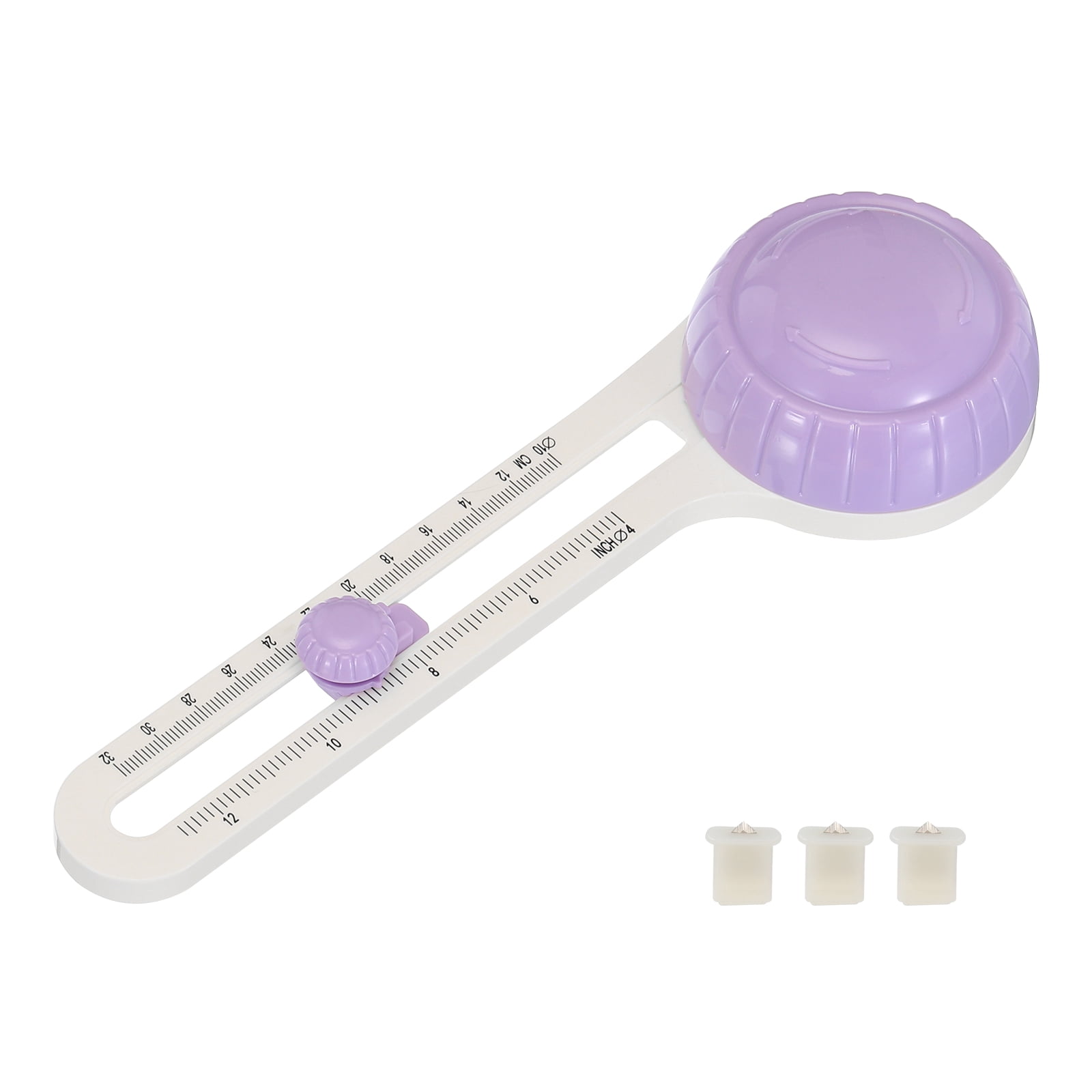 Uxcell Circle Paper Trimmer, Circular Round Rotary Paper Cutter Slicer ...