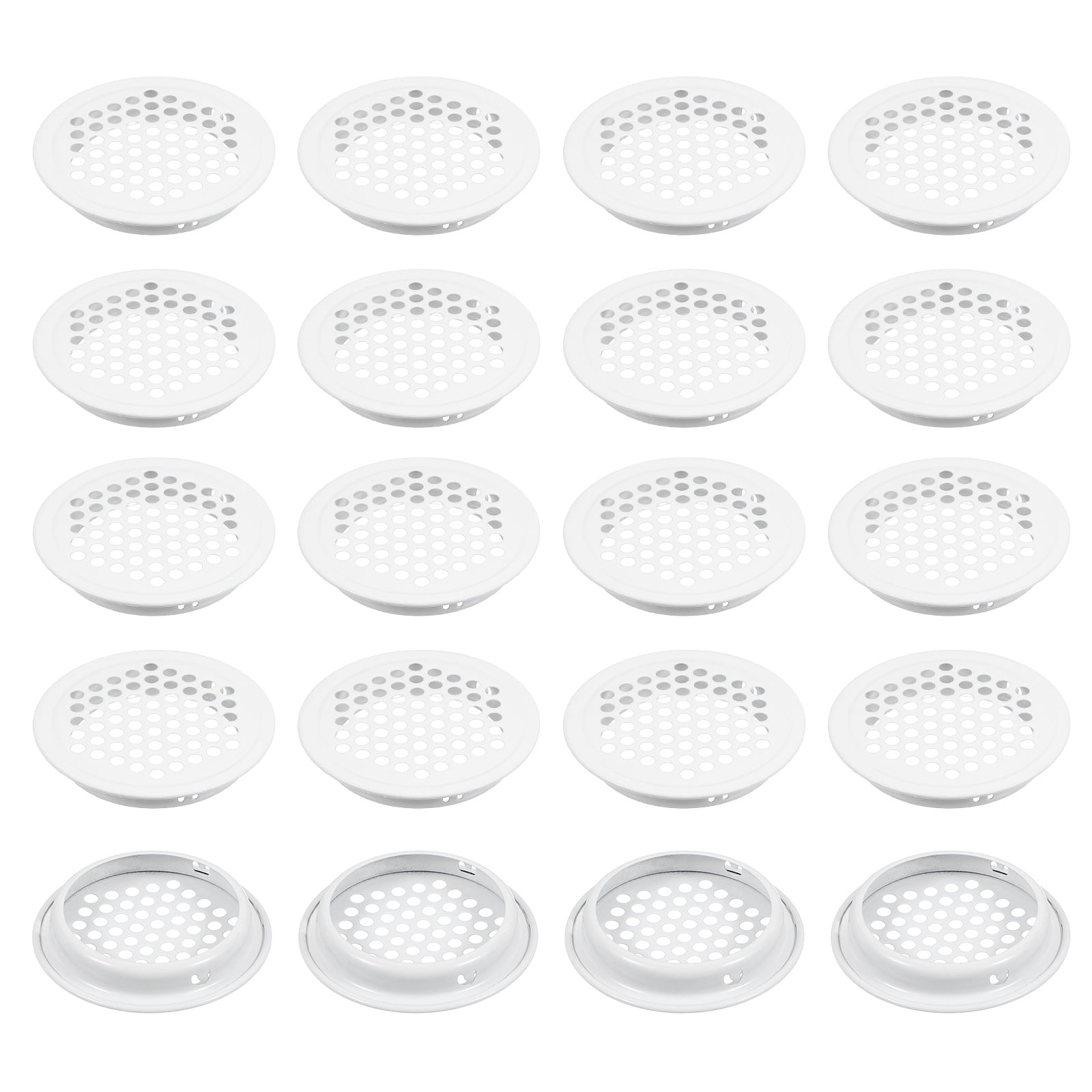 Uxcell Circular Soffit Vent, Stainless Steel Round Mesh Hole Air Vent ...