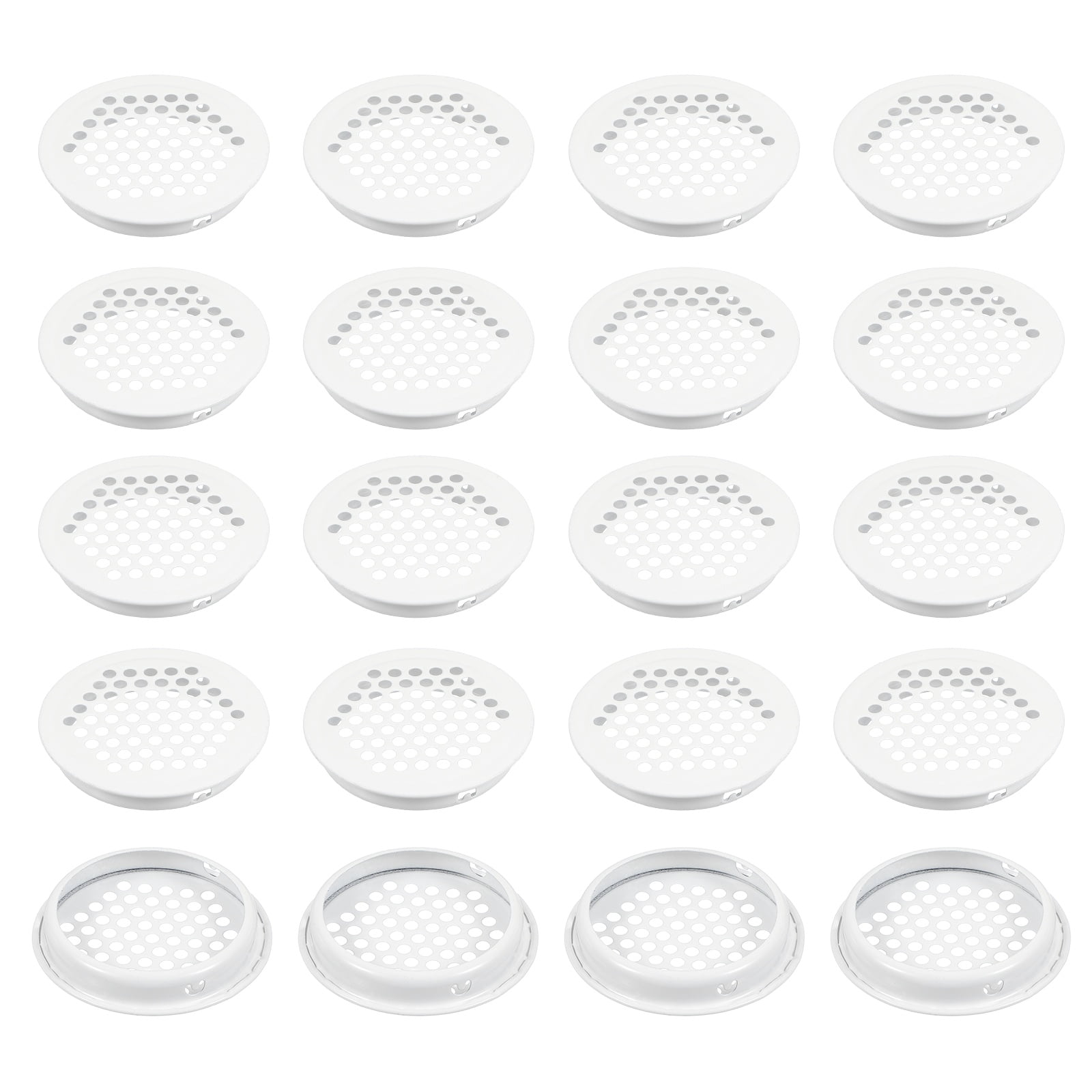 Uxcell Circular Soffit Vent, Stainless Steel Round Mesh Hole Air Vent ...