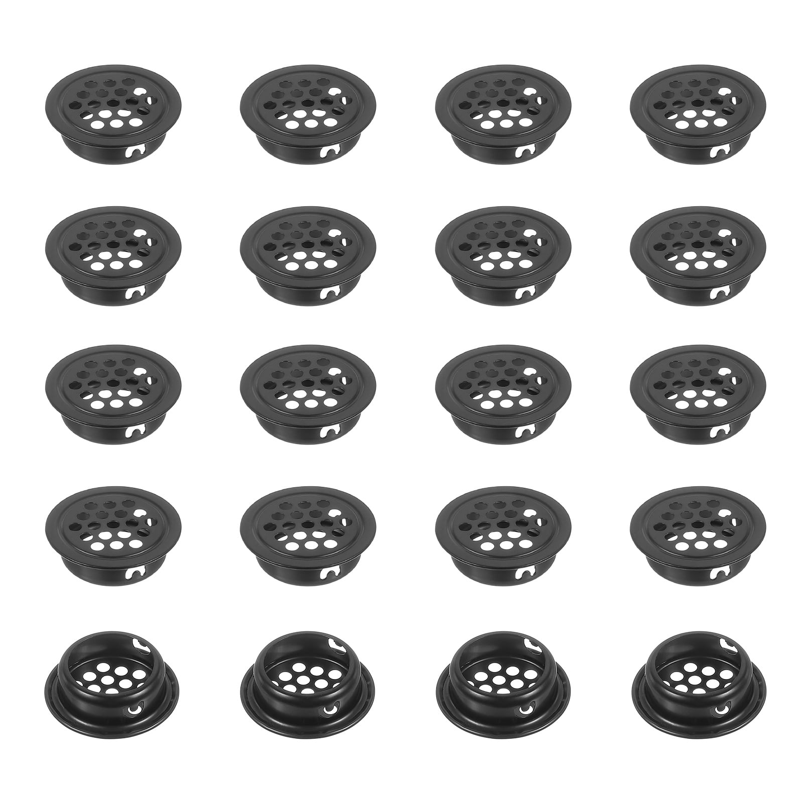 Uxcell Circular Soffit Vent, Stainless Steel Round Mesh Hole Air Vent ...