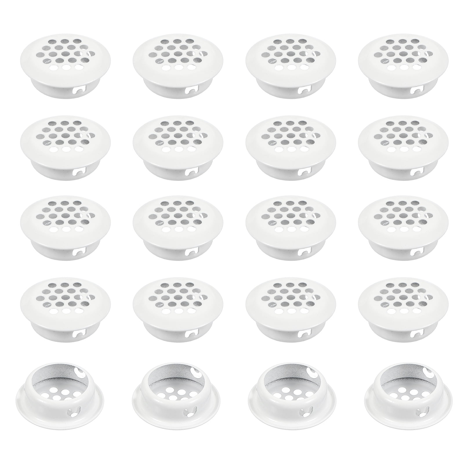 Uxcell Circular Soffit Vents, Stainless Steel Round Mesh Hole Air Vents ...