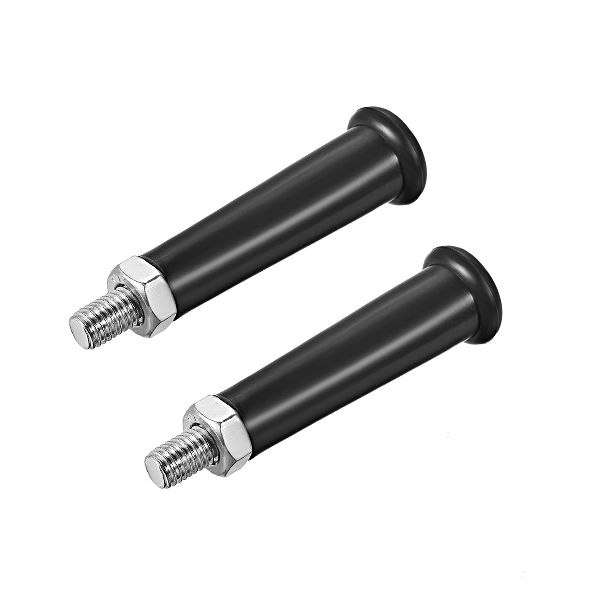 Uxcell Clamping Handles M10 x 50mm Threaded Plastic Metal 2Pack ...