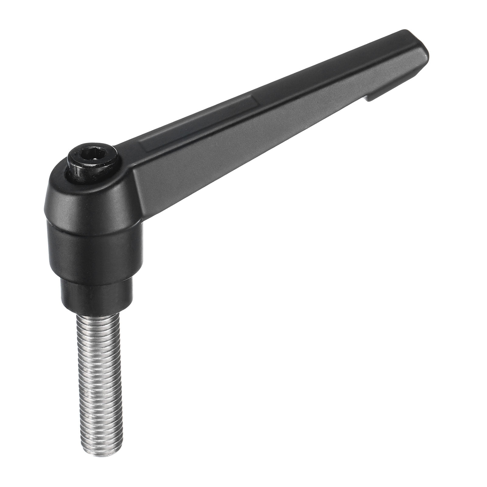 Uxcell Clamping Lever Adjustable Handle M12 x 40mm Metric 304 Stainless ...