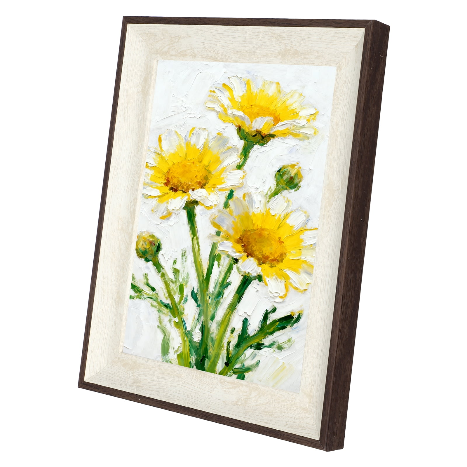 Uxcell Classic White Rectangle Photo Frame, 9.9x7.8 Inch Resin Photo ...