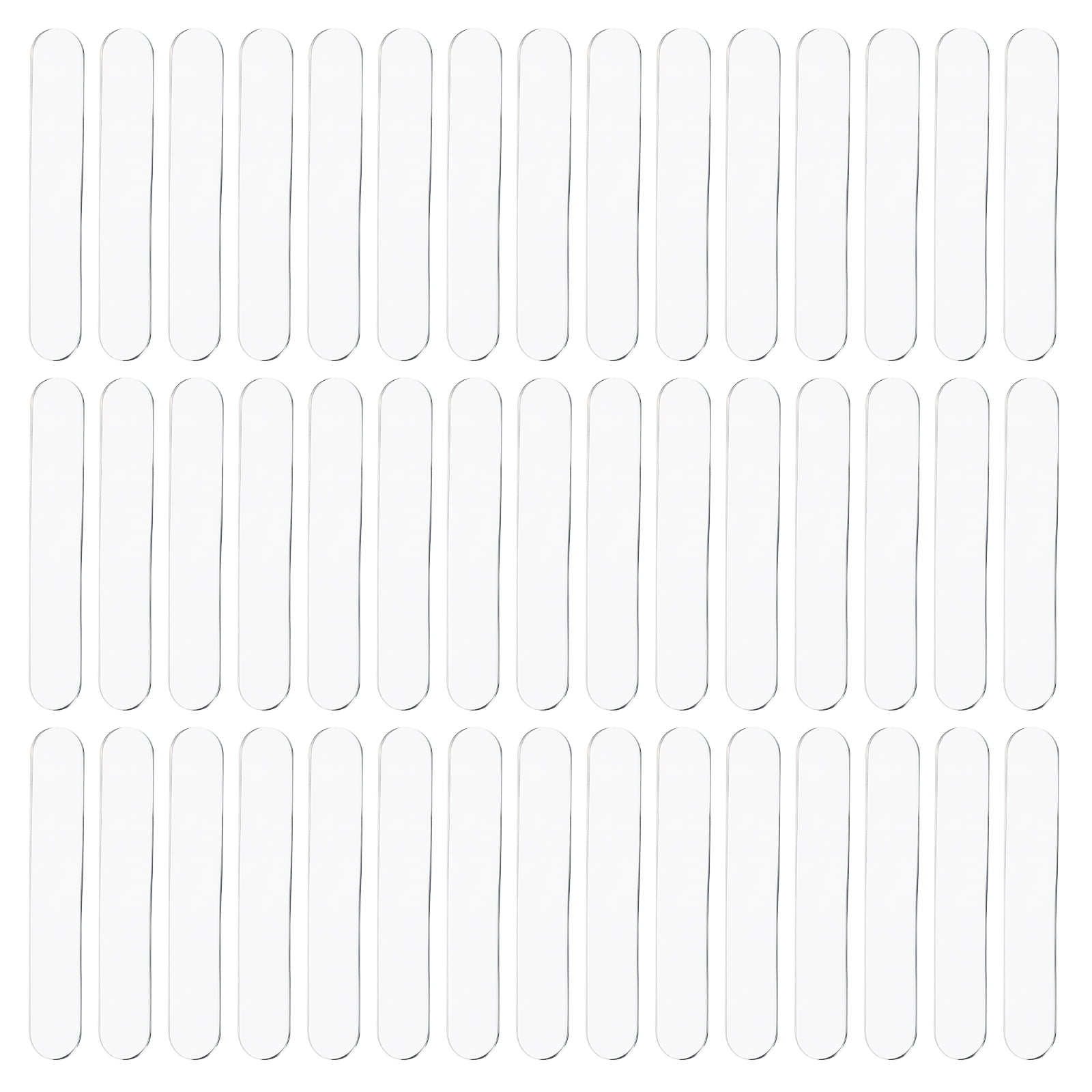 Uxcell Clear Cabinet Door Bumper Strip Self Adhesive Rubber Bumper ...