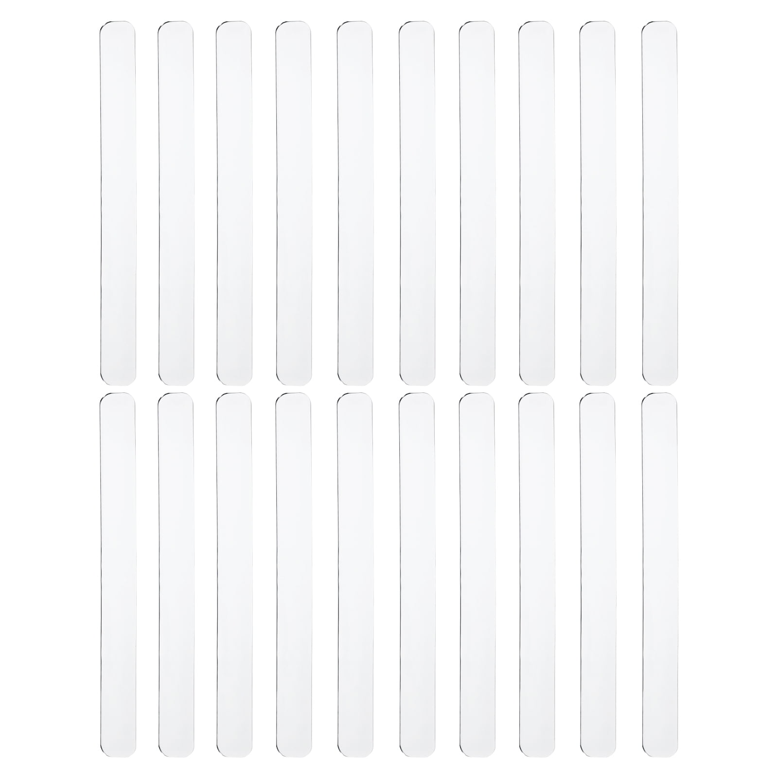 Uxcell Clear Cabinet Door Bumper Strip Self Adhesive Rubber Bumper ...