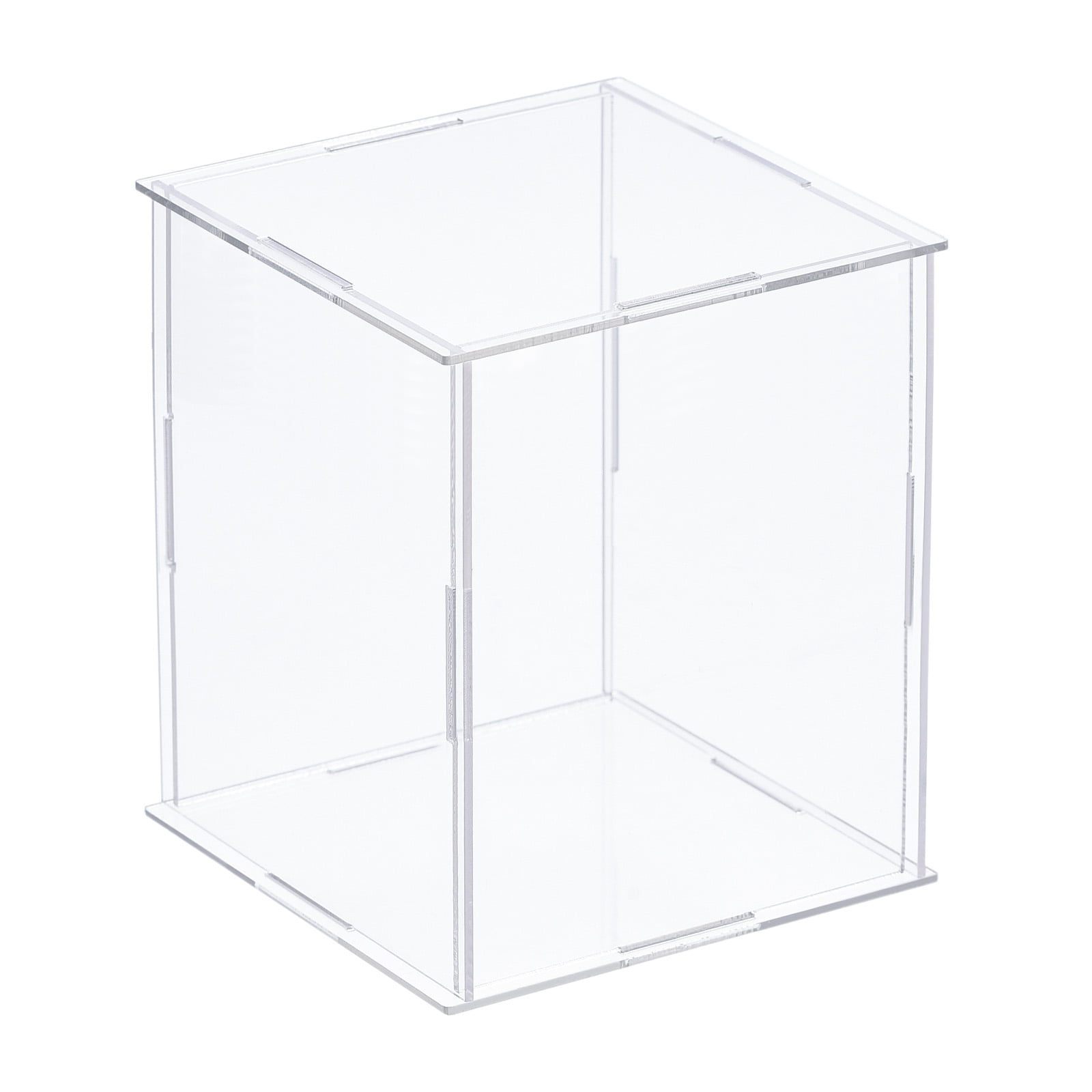 Uxcell Clear Display Case, Acrylic Box Assemble Dustproof Box Showcase ...