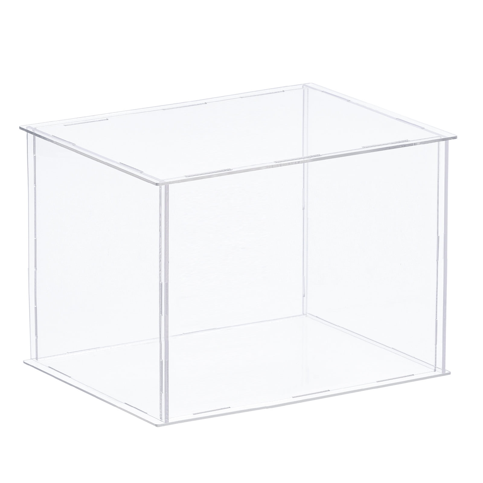 Uxcell Clear Display Case, Acrylic Box Assemble Dustproof Box Showcase ...